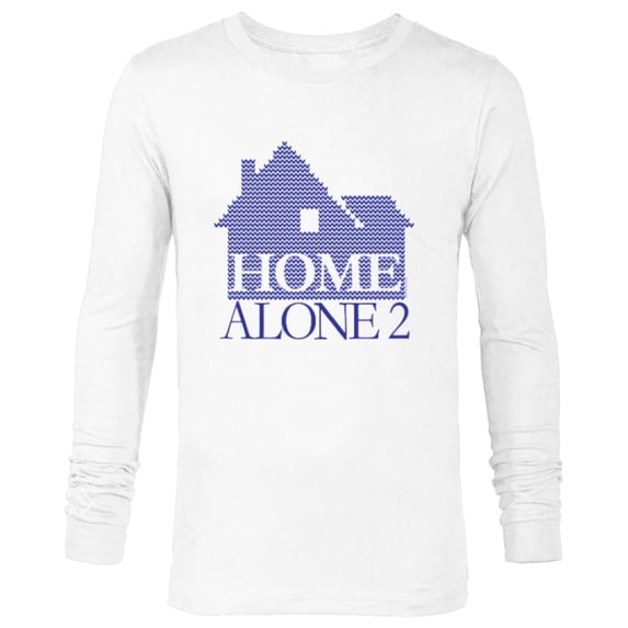 Home Alone 2 House Logo Holiday Christmas Sweater Pattern - Long Sleeve ...