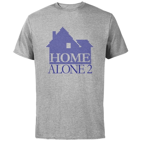 Home Alone 2 House Logo Holiday Christmas Sweater Pattern - Short ...