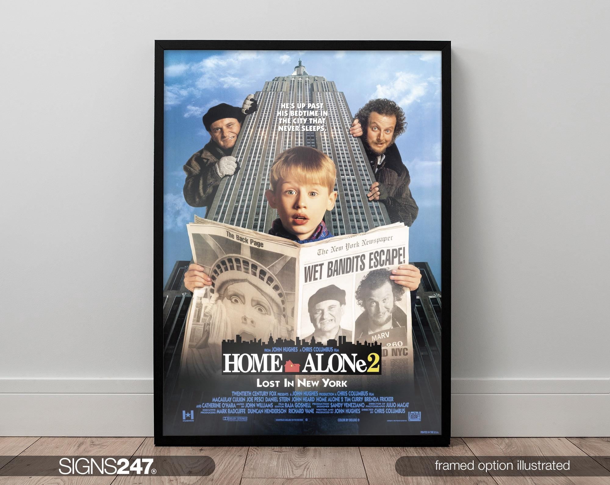 Home Alone 2 Lost In New York Poster | Movie Poster | 1992 | Movie ...