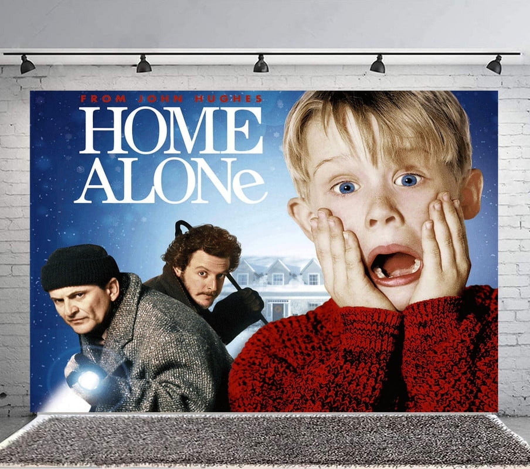 Home Alone Backdrop Banner Party Supplies Poster Movie Theme Background ...