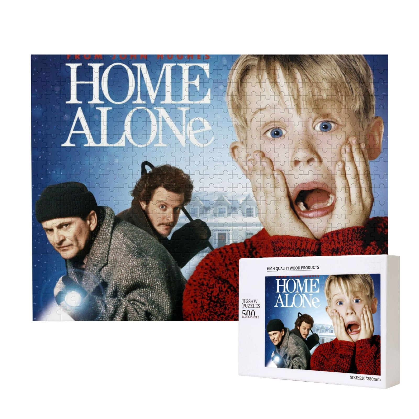 Home Alone Jigsaw Puzzle,500 puzzle pieces Gift Toys Art Home Decor ...