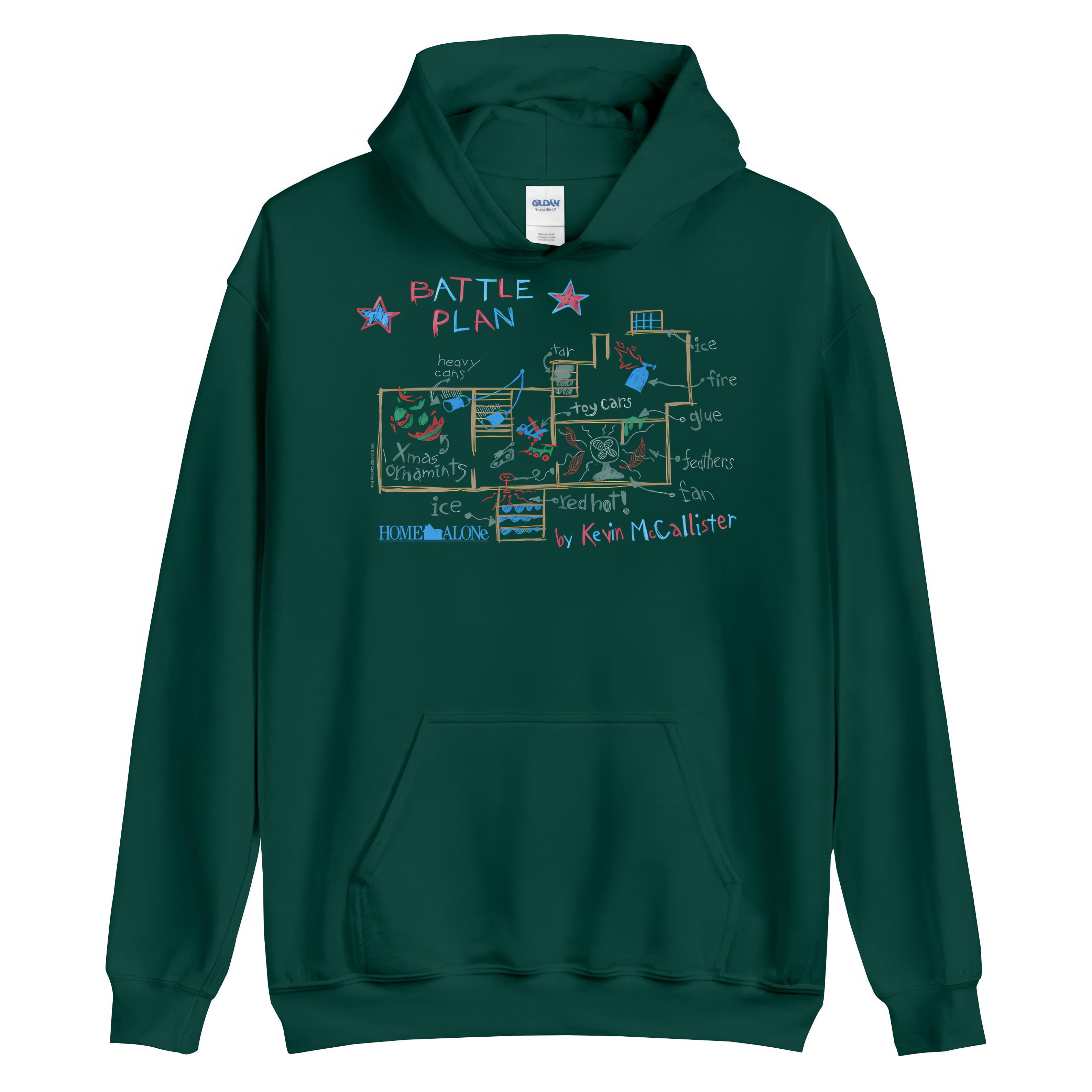 Home Alone Kevin Mcallister Battle Plan funny math T-Shirt-TH36847 ...