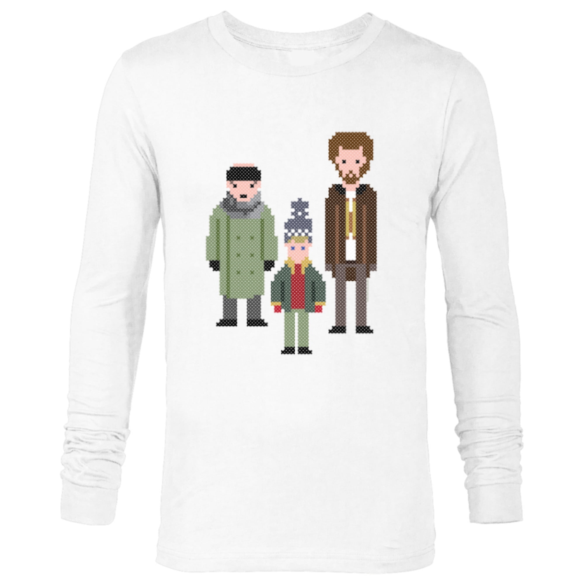 Home Alone Kevin and the Wet Bandits Cross-Stitch Pattern - Long Sleeve ...