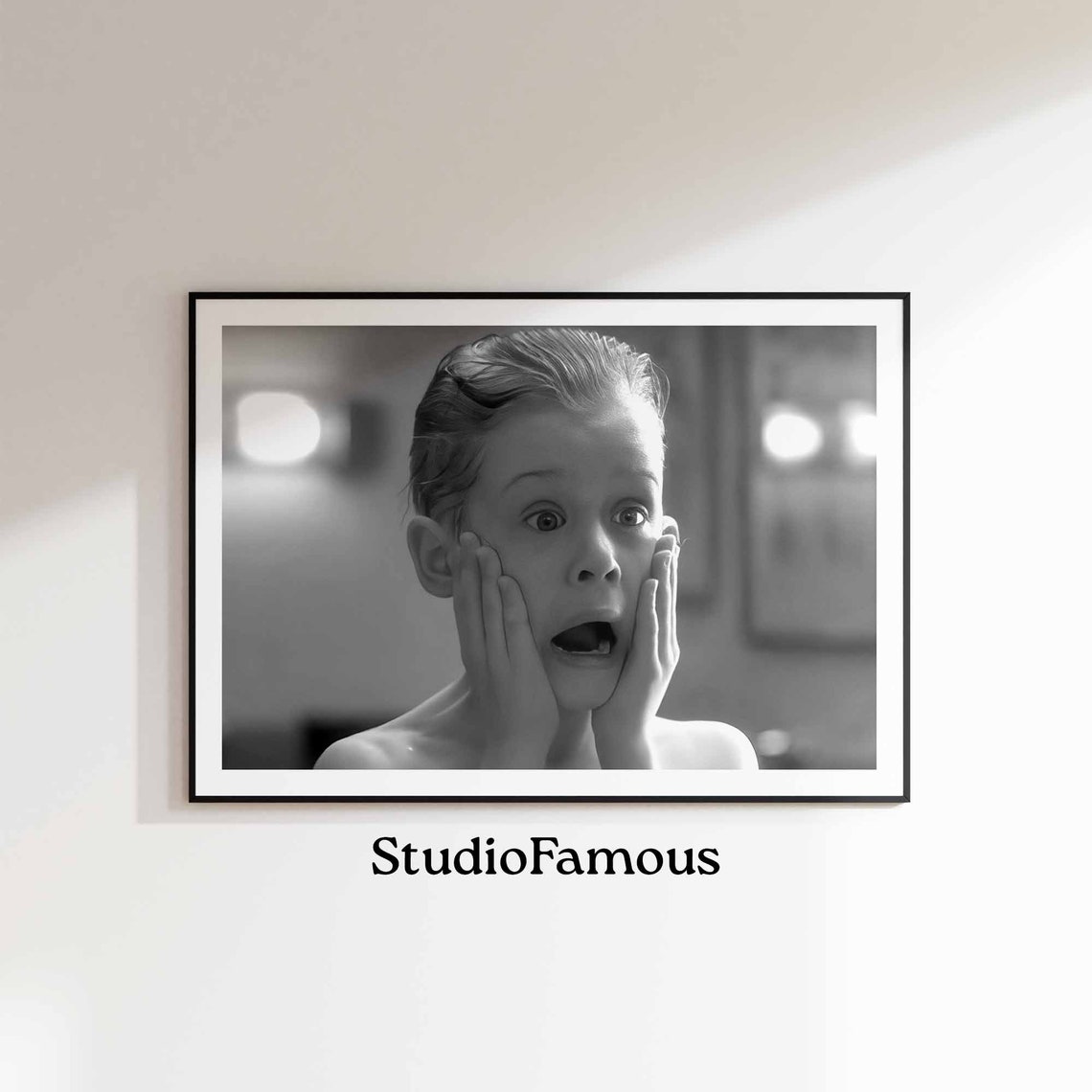 Home Alone Movie Poster: Kevin Mccallister Art Print (Digital Download ...