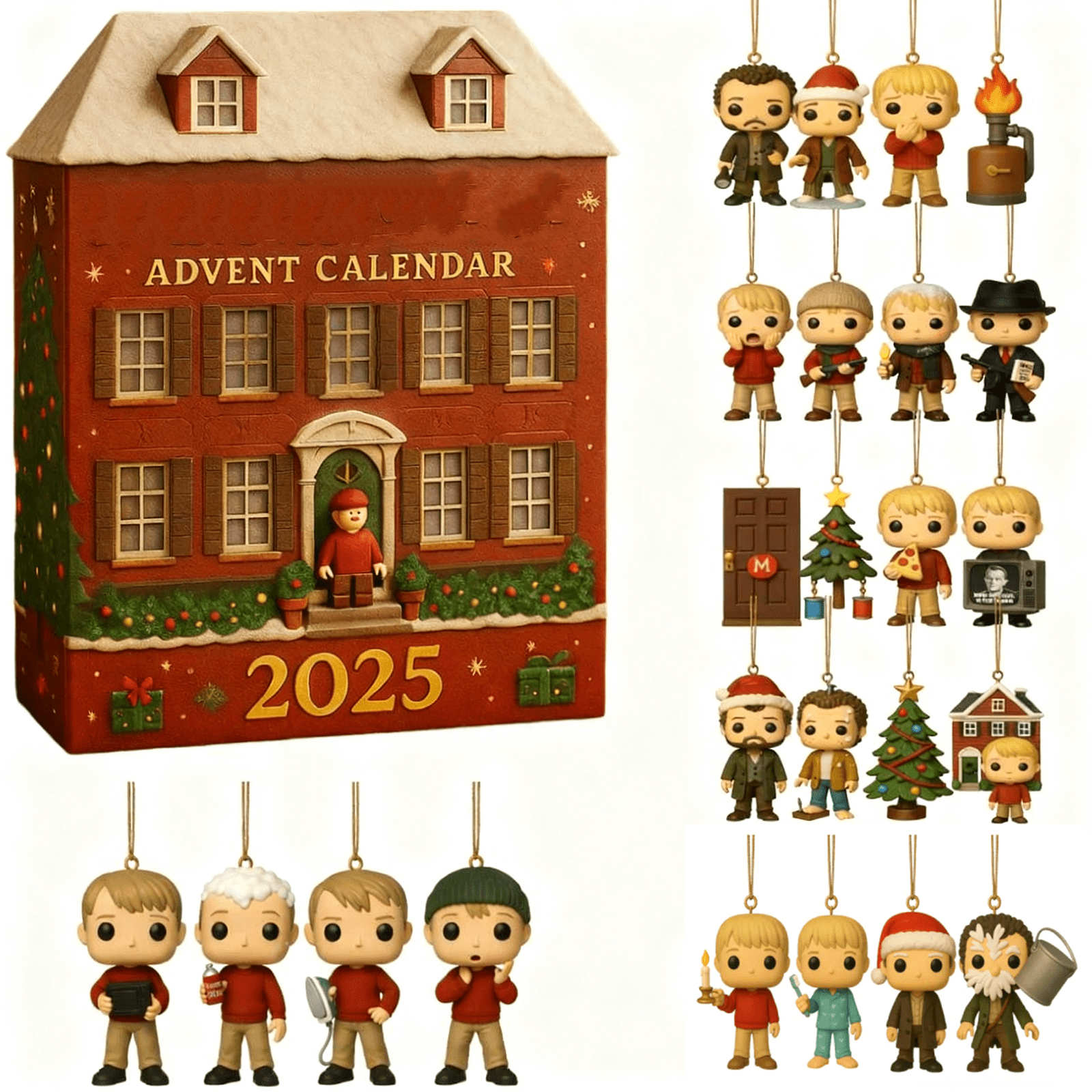 Home Alone Official Advent Calendar 2025, 24 Days Of Collectible ...