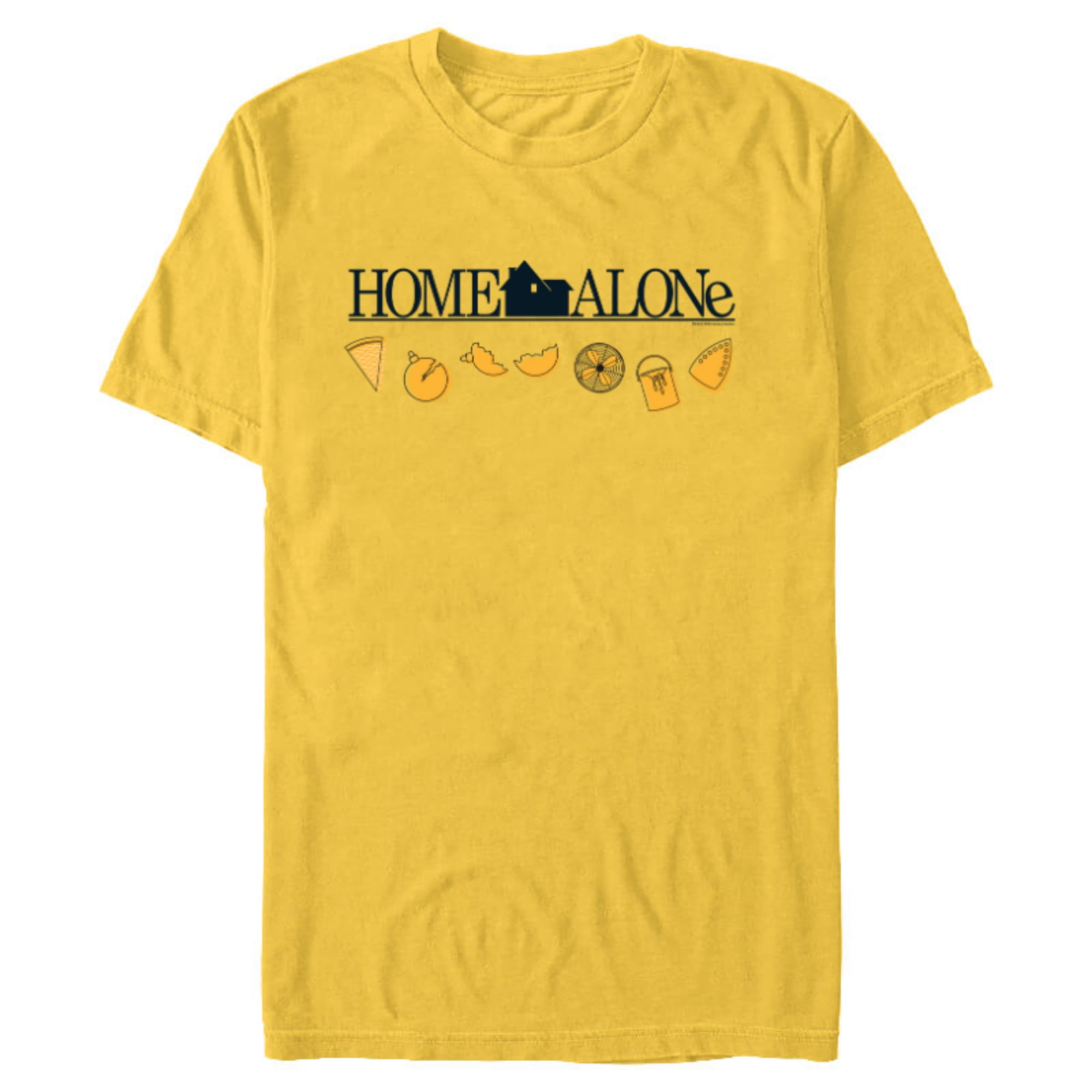 Home Alone Official Movie Logo with Booby Trap Icons - Short Sleeve ...