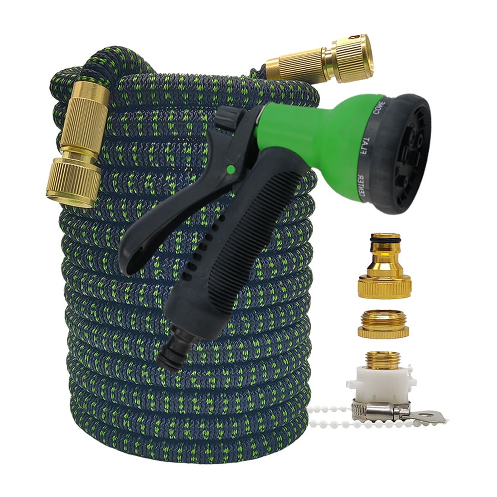 Home And Garden Hose Flexible Magic High Pressure Car Wash Expandable ...