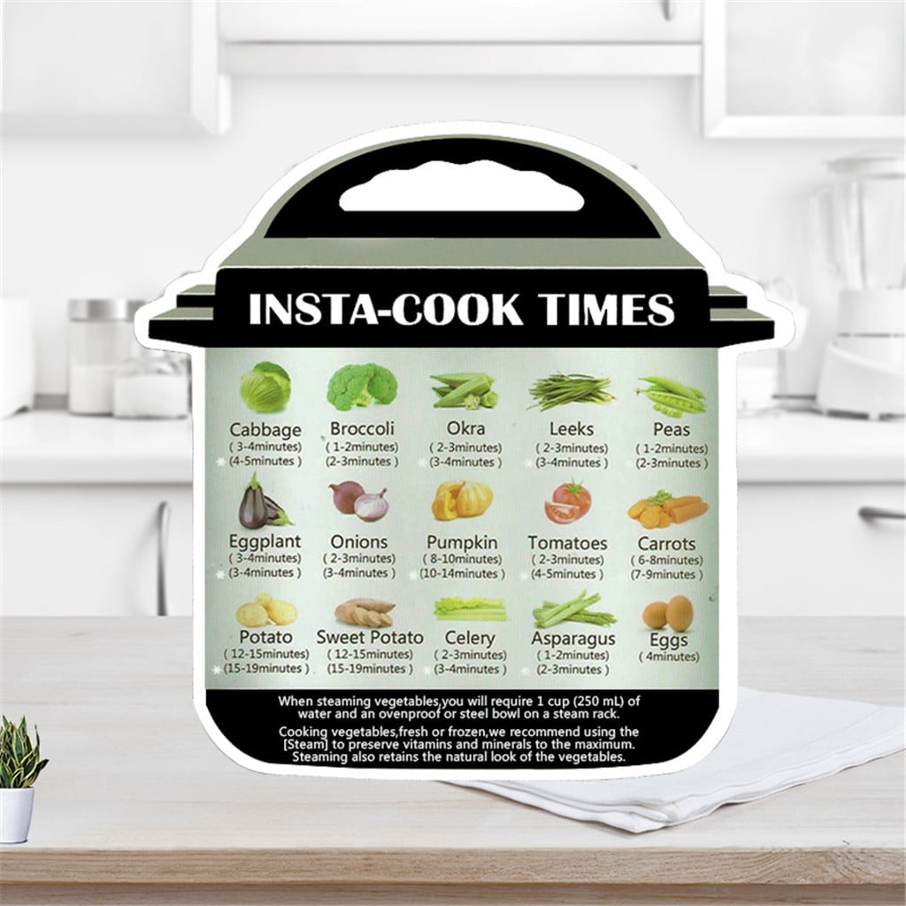 Home And Kitchen 3Pcs Cooking Schedule Cheat Sheet Food Cooking For ...
