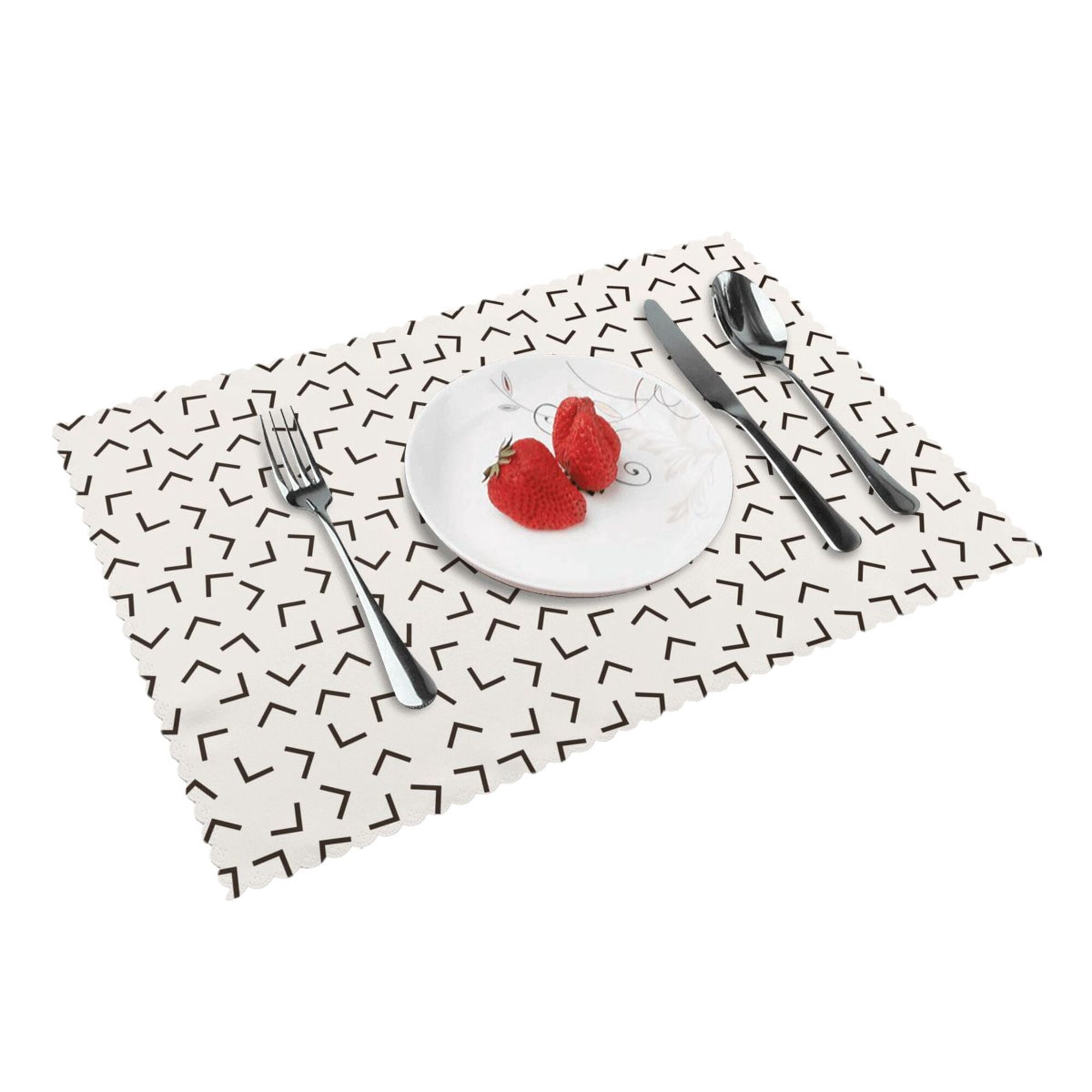 Home Angles Background Placemats Set Of 4 Washable Wipeable Place Mats ...