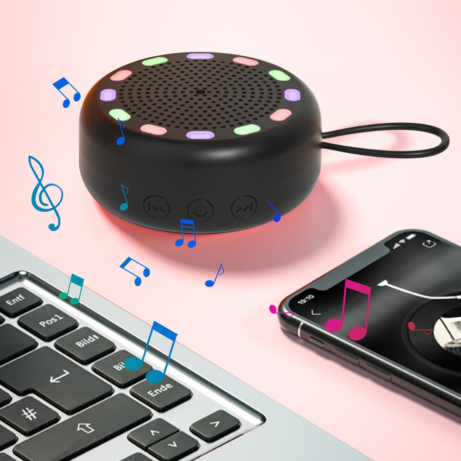 Home Appliances ZKCCNUK Gadgets, Multi-function Wireless Bluetooth Audio Ambient Light Outdoor ...