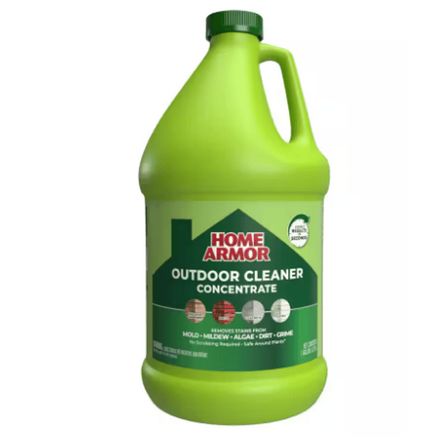 Home Armor 1 gal. Outdoor Cleaner Concentrate Stain Remover for Mold ...