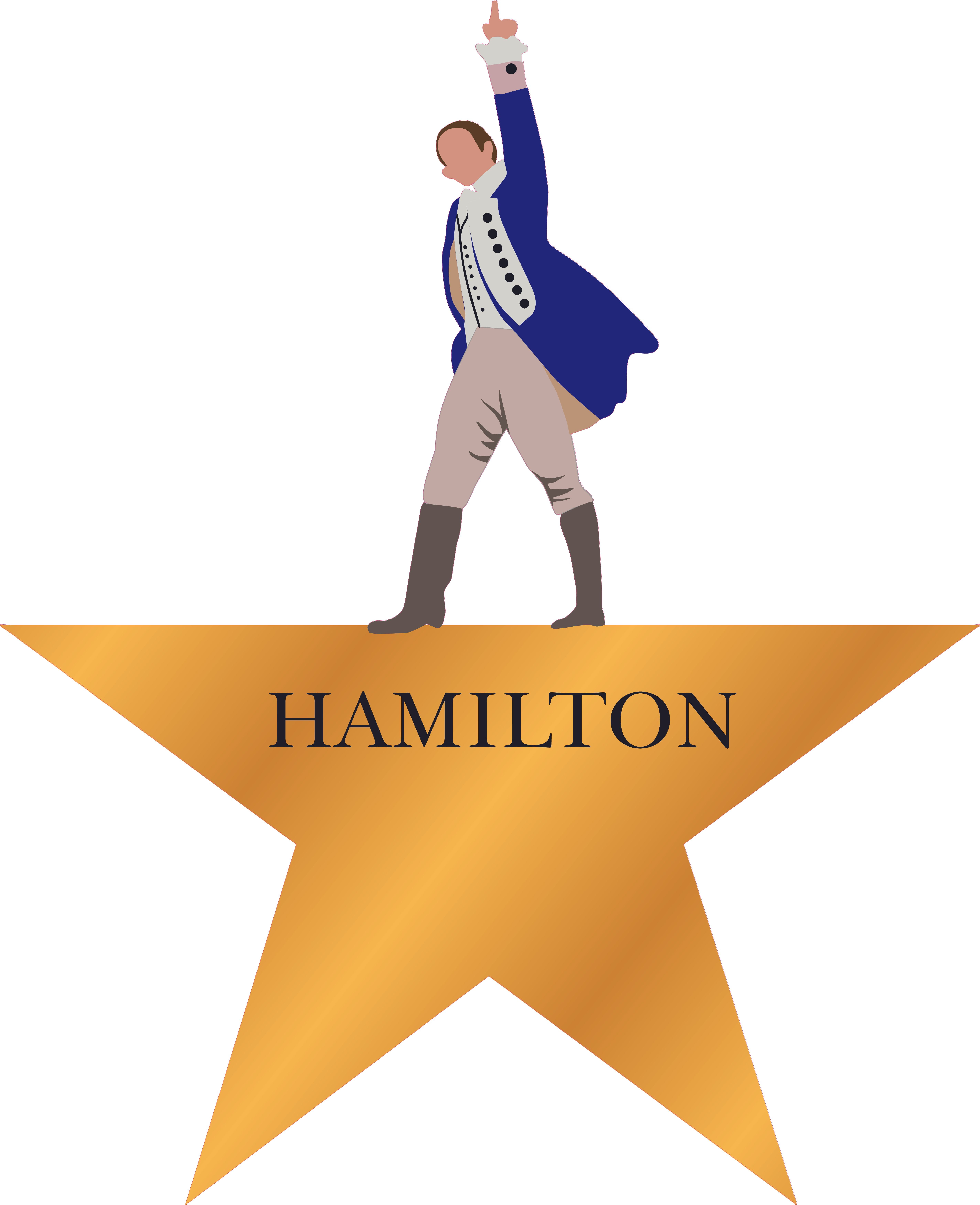 Home Art Hamilton An American Musical Play Character Multi-colored ...