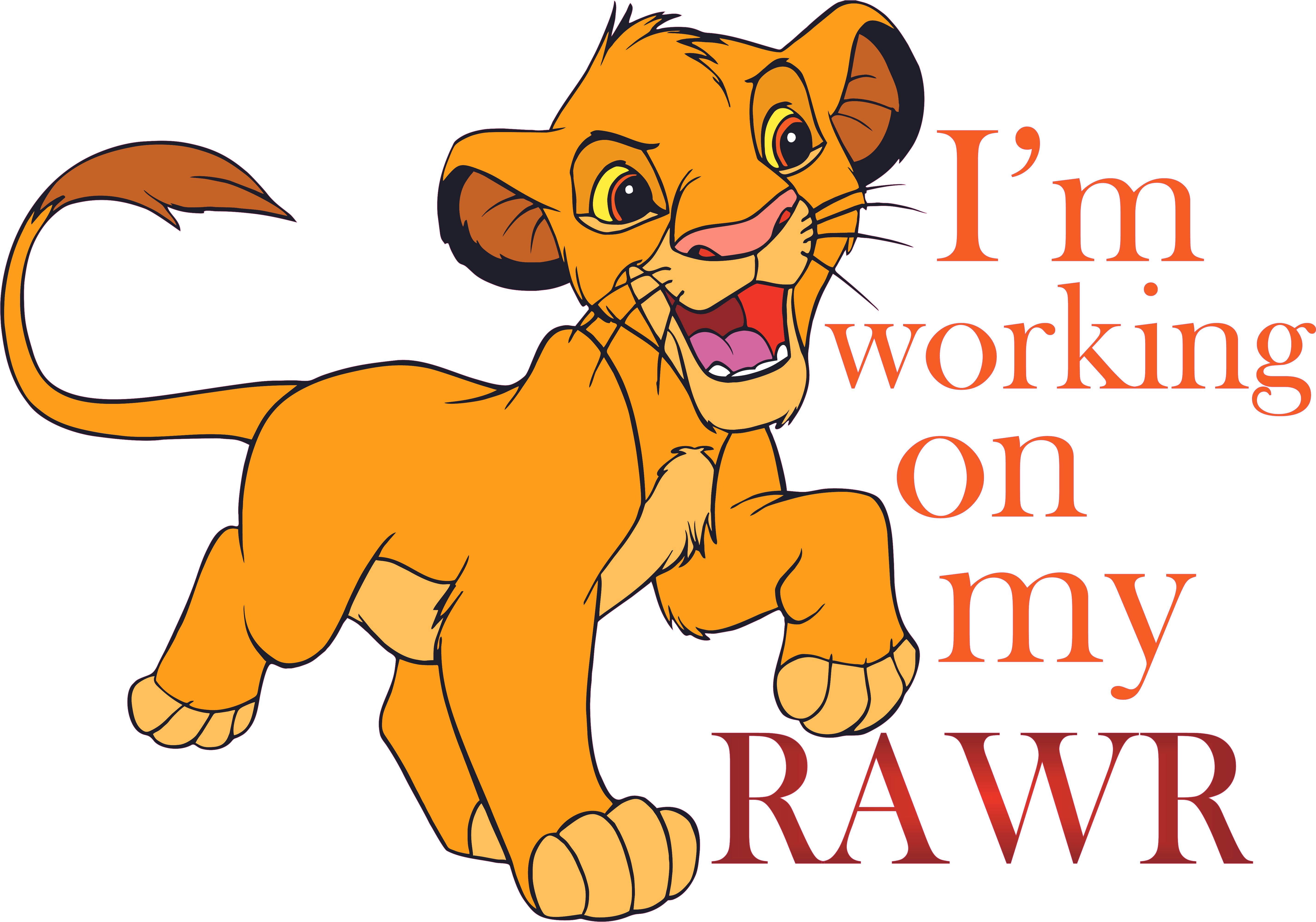 Home Art The Lion King Decor Vinyl Simba Wall Decal Quotes Design | I'm ...