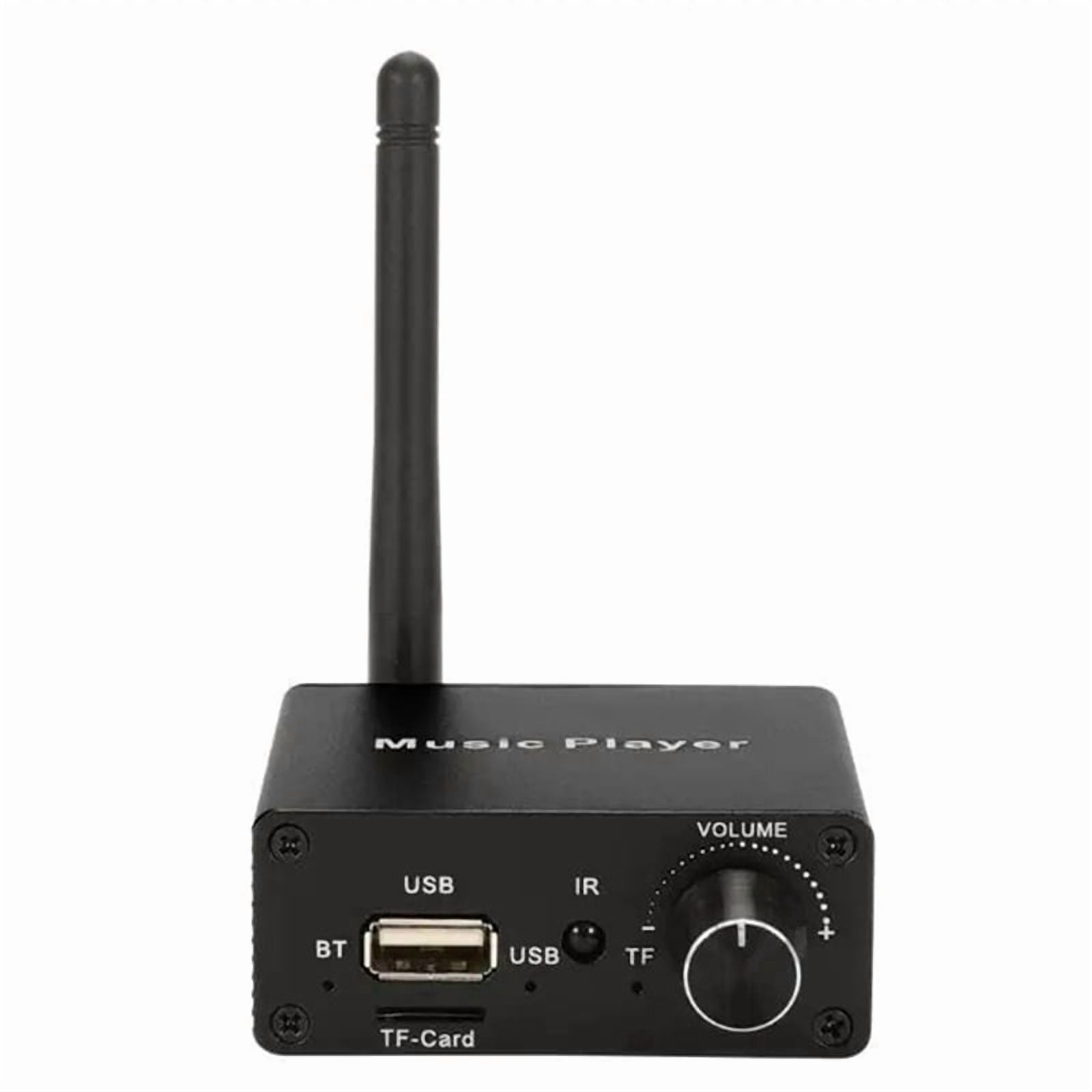 Home Audio Bluetooth Music Player with USB/TF Playback, & 3.5mm Output ...