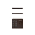 Home Bar Series 5 Piece Wine and Bar Cabinet Set - 21 in. - Walmart.com