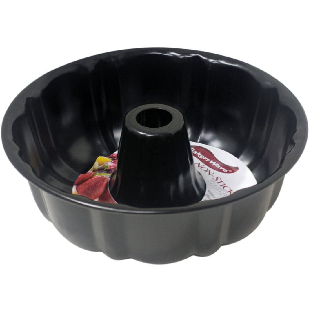 Home Basics 10 in Round Teflon Cake Pan - Walmart.com
