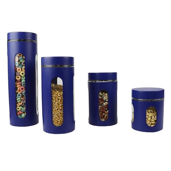 4 piece kitchen canister sets