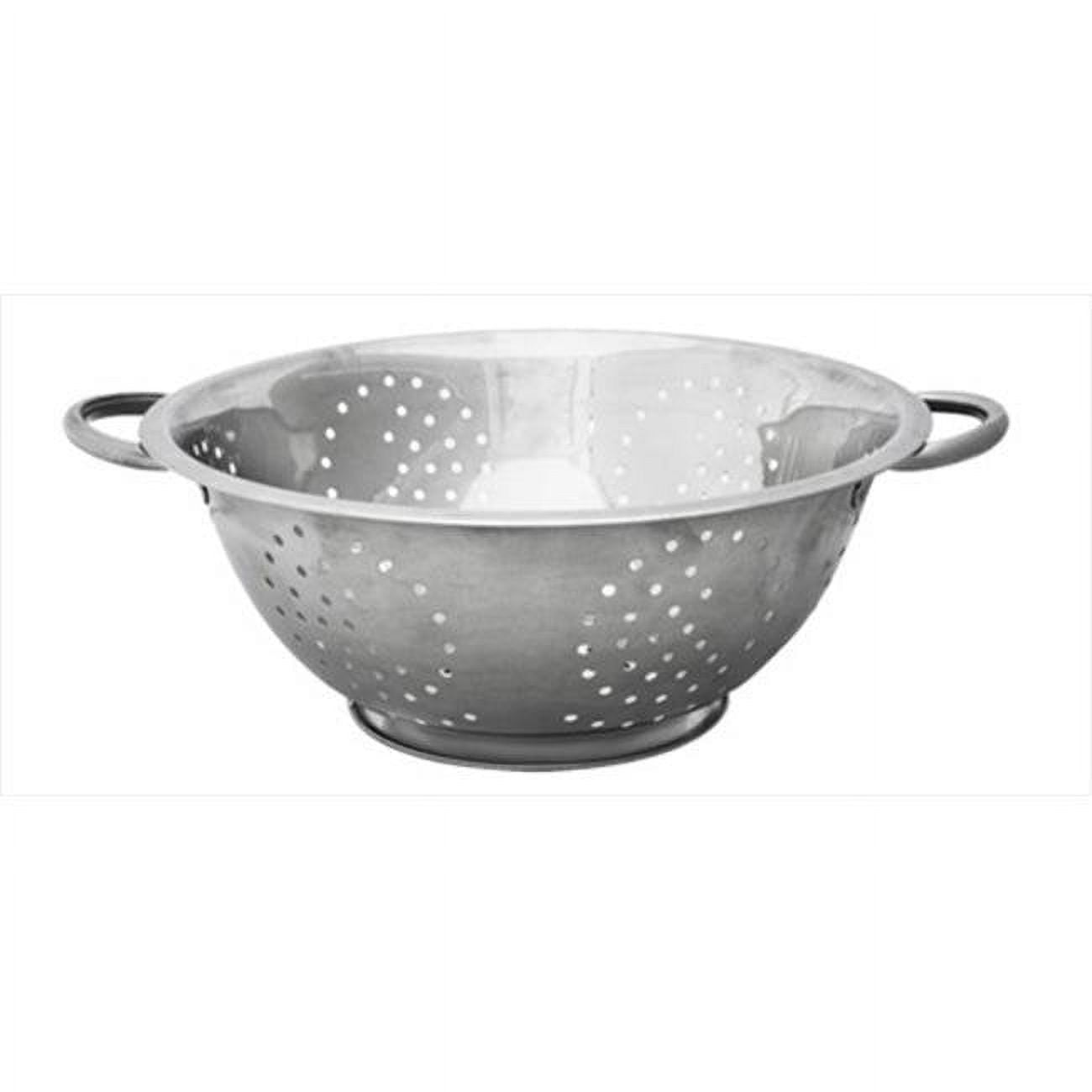 Home Basics Deep Colander Stainless Steel 5 Quart - Walmart.com