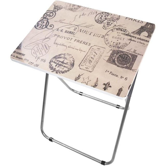 Home Basics Paris Multi-Purpose Foldable Table - Walmart.com