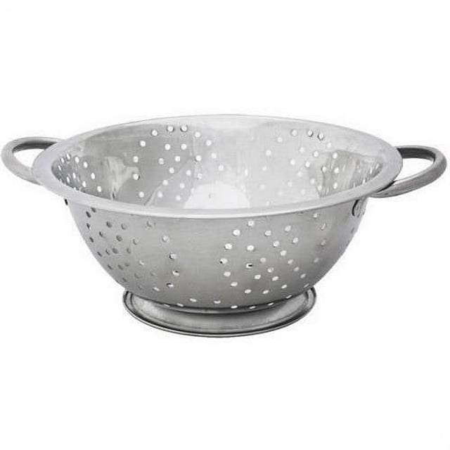 Home Basics Stainless Steel Deep Strainer, 3 Quart - Walmart.com