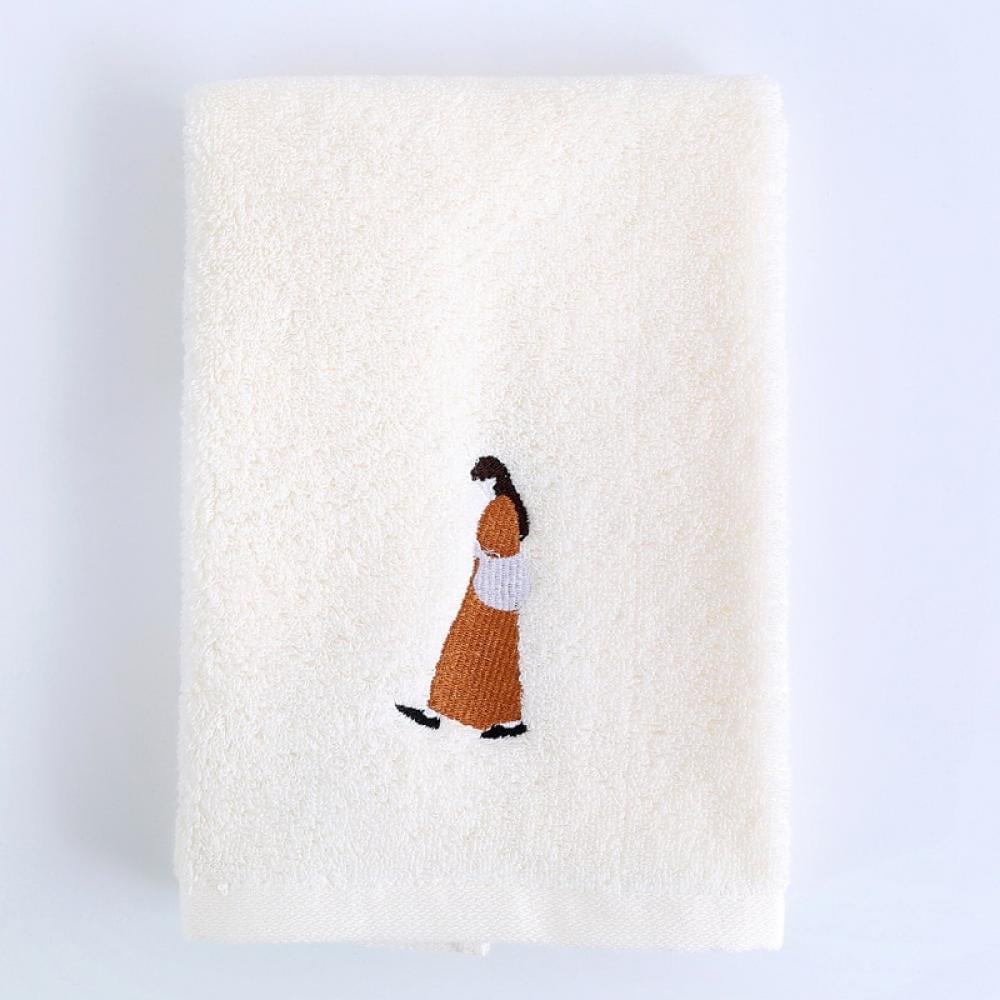 Home Bathroom Kitchen Innovation New Morandi Style Plain Couple Towel ...