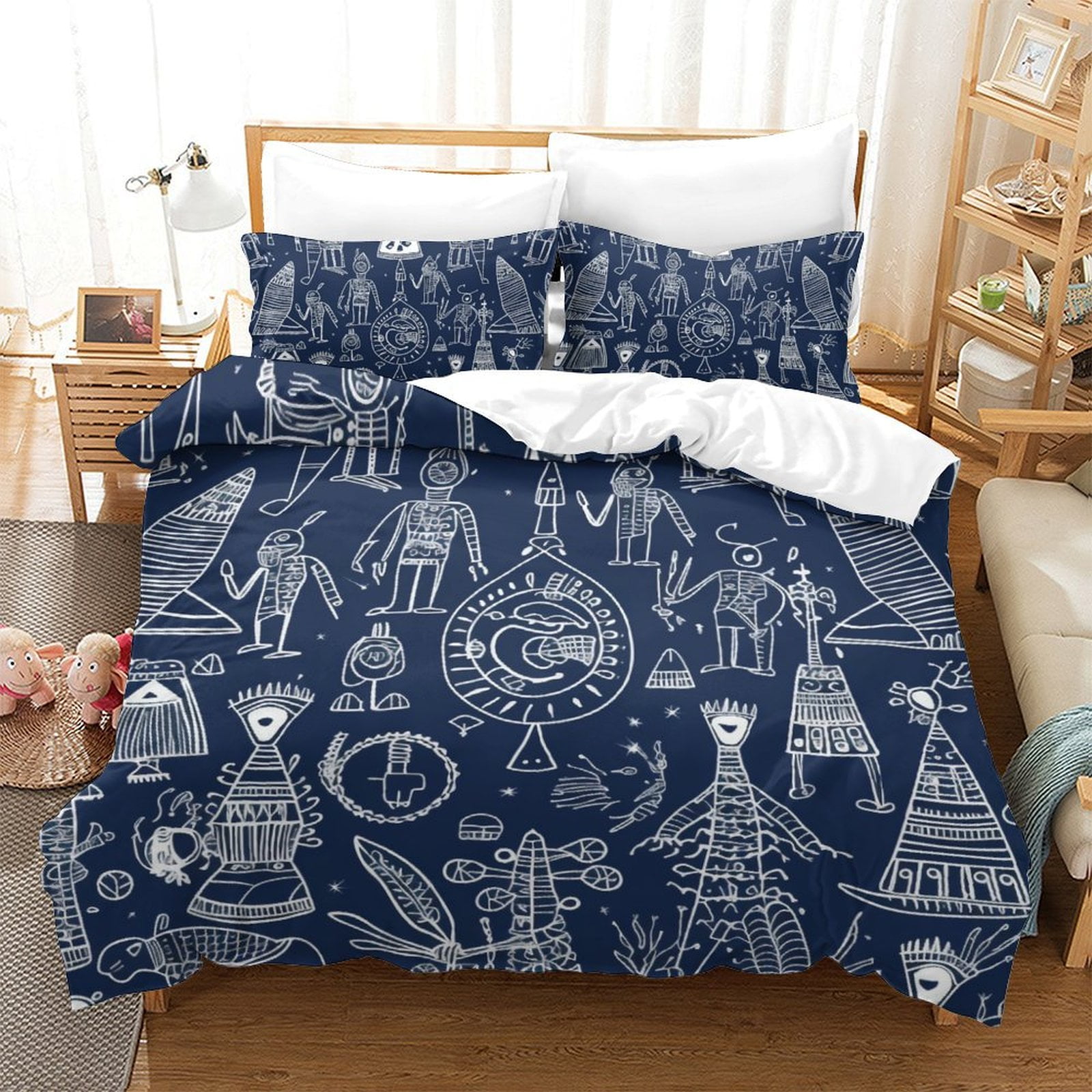 Home Bedclothes Bohemia Comforter Cover Set Adult Unique Design ...