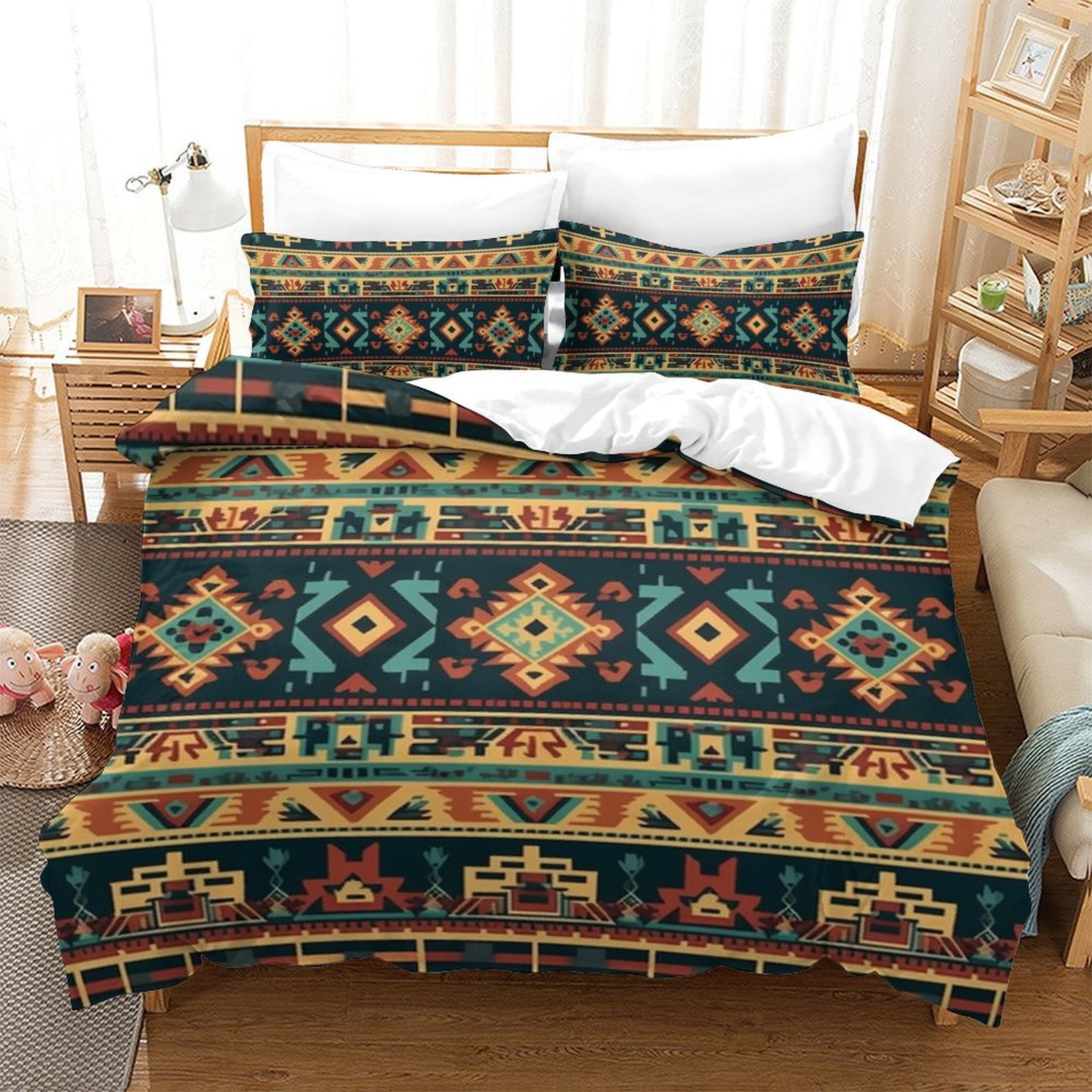 Home Bedclothes Bohemian Comforter Cover Set Adult Creative Bedspreads ...