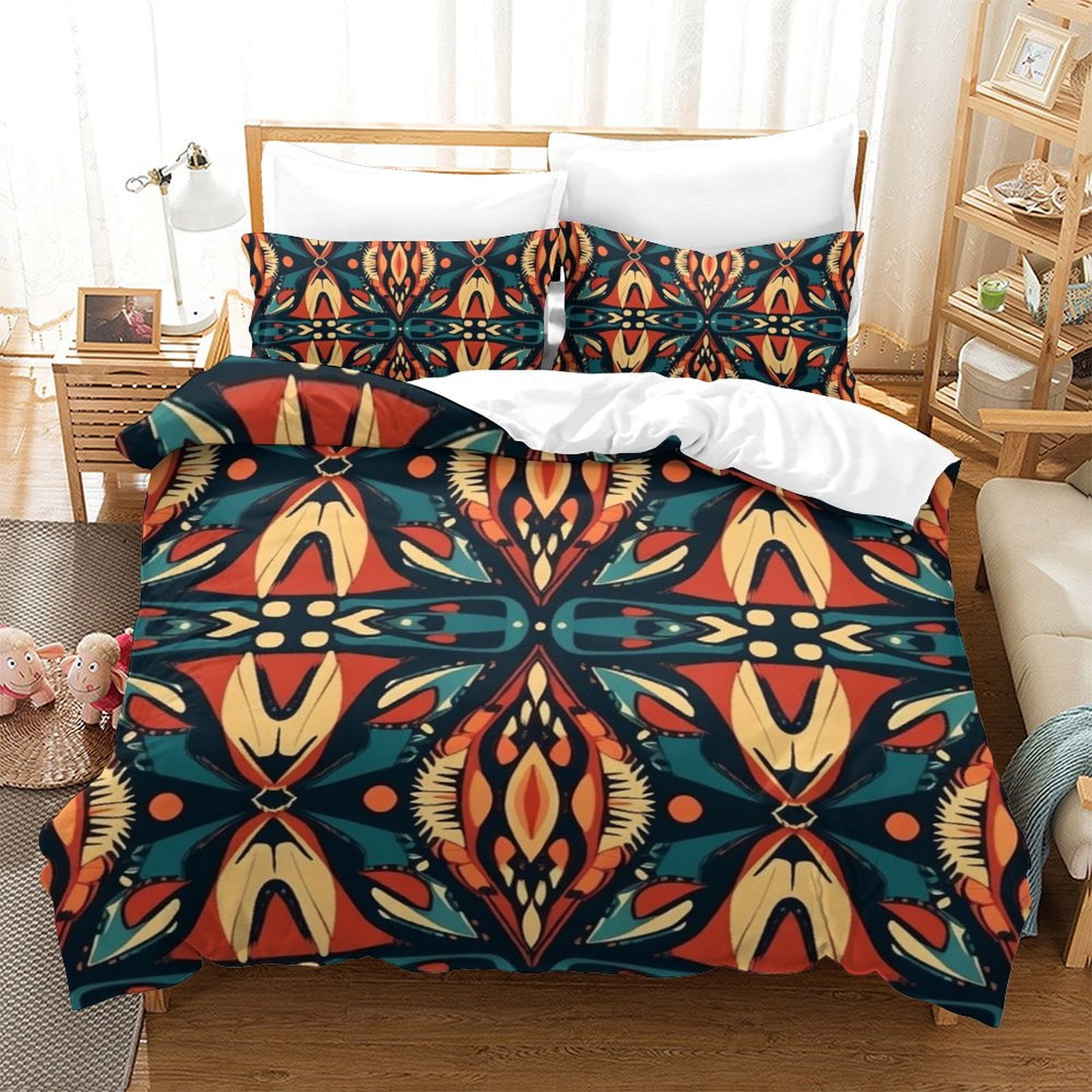 Home Bedclothes Bohemian Duvet Cover Quilt Cover Set Adult Newly Design ...