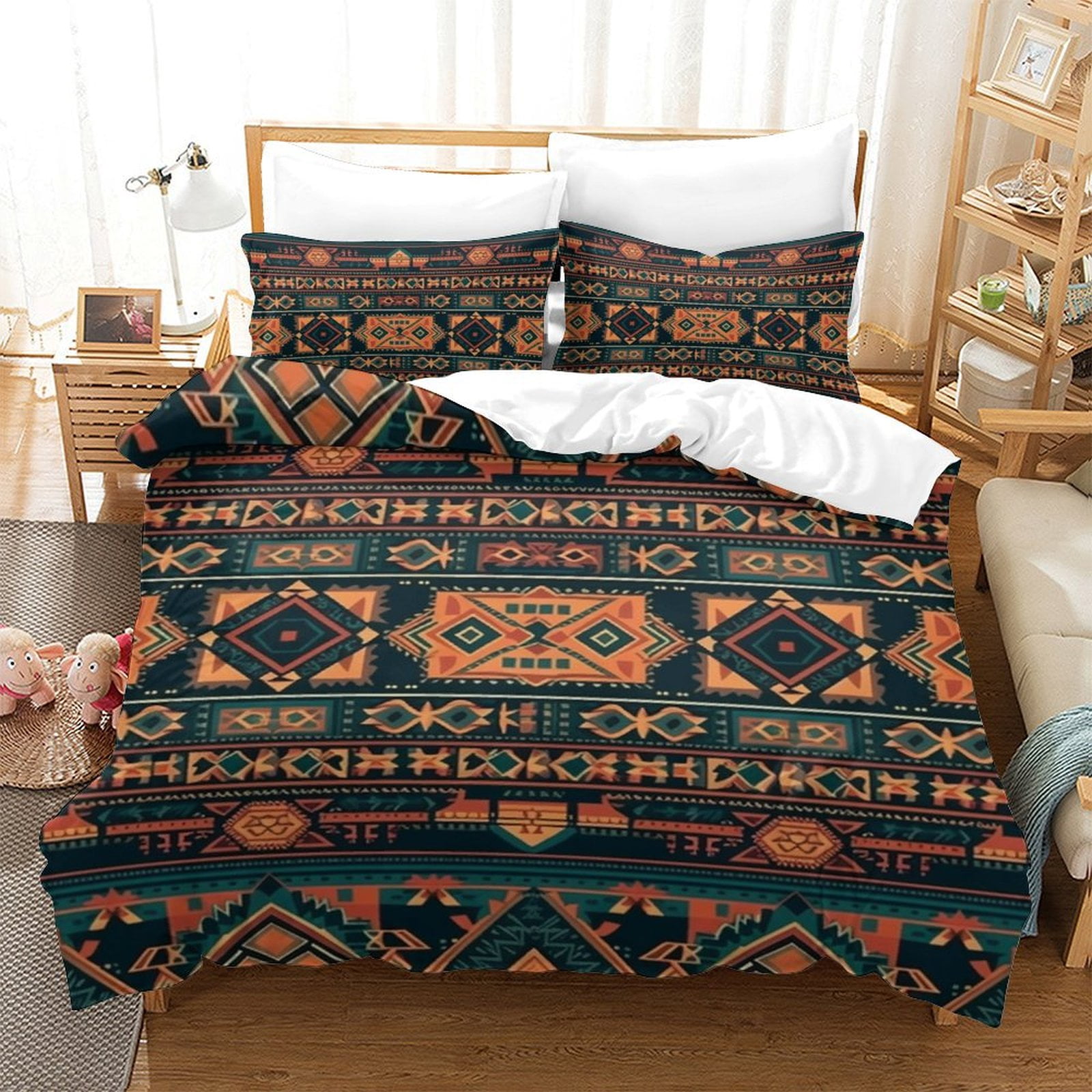 Home Bedclothes Bohemian Duvet Cover Quilt Cover Set Woman High Quality ...