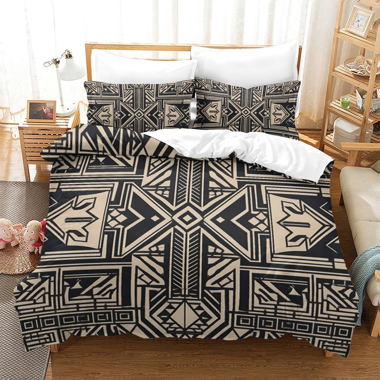 Home Bedclothes Bohemian Quilt Cover Duvet Cover Set Fashion Bedspreads ...