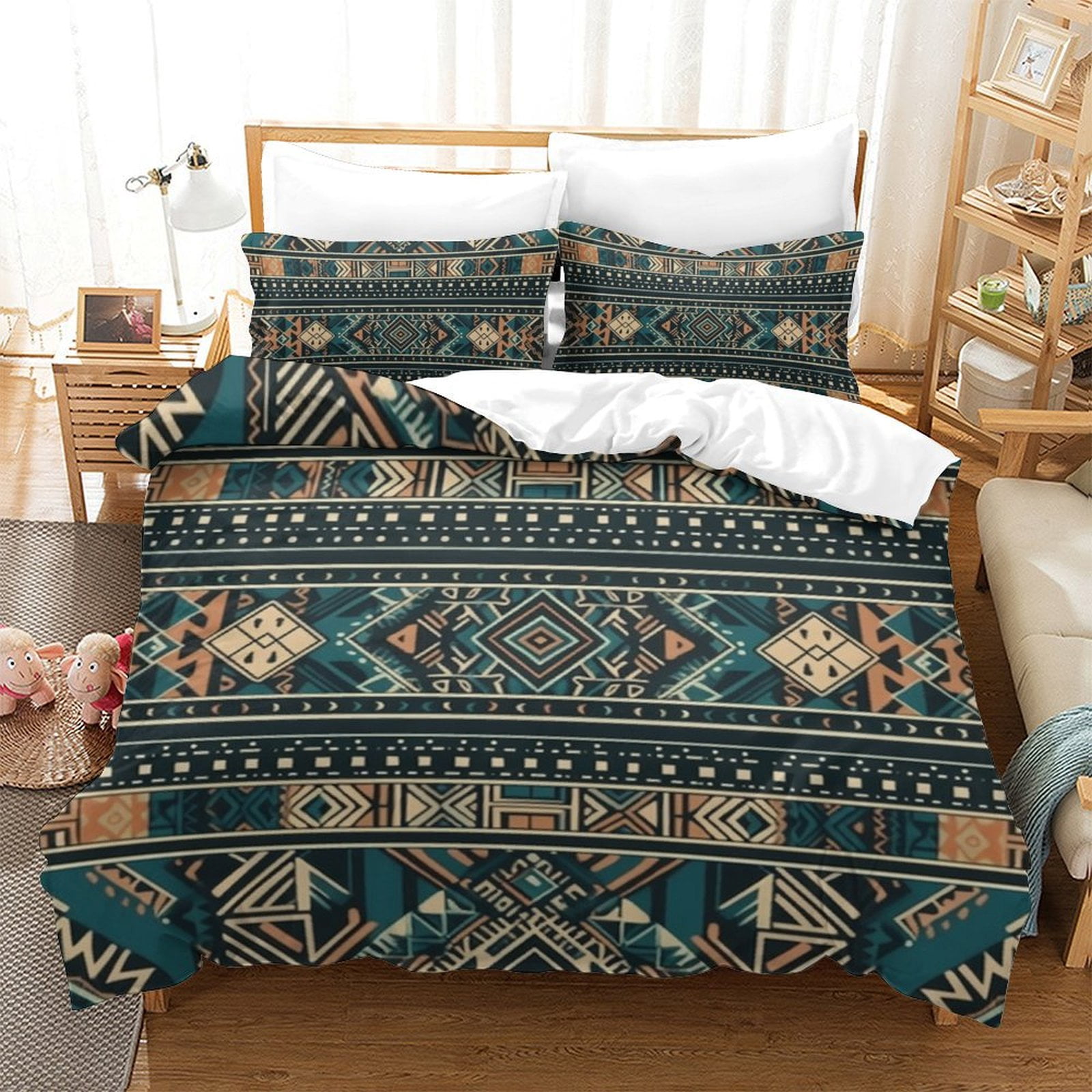 Home Bedclothes Duvet Cover Set Bohemian Bedding Set Adult High Quality ...