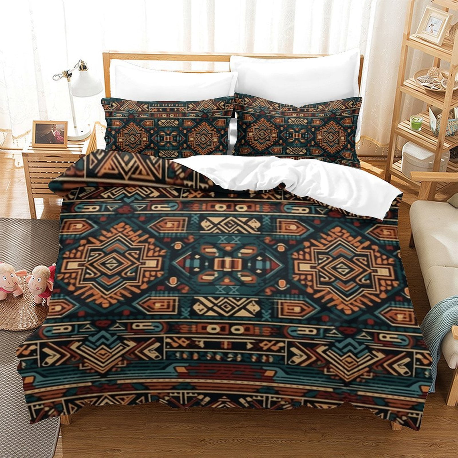 Home Bedclothes Duvet Cover Set Stylish Bohemian Bedspreads Bedroom ...