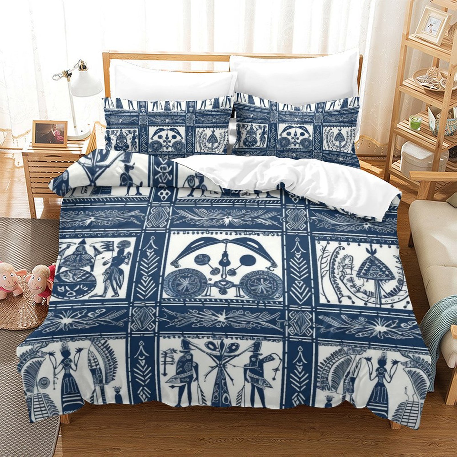 Home Bedclothes Duvet Cover Set with Pillowcase 2/3pcs Luxury Bohemian ...