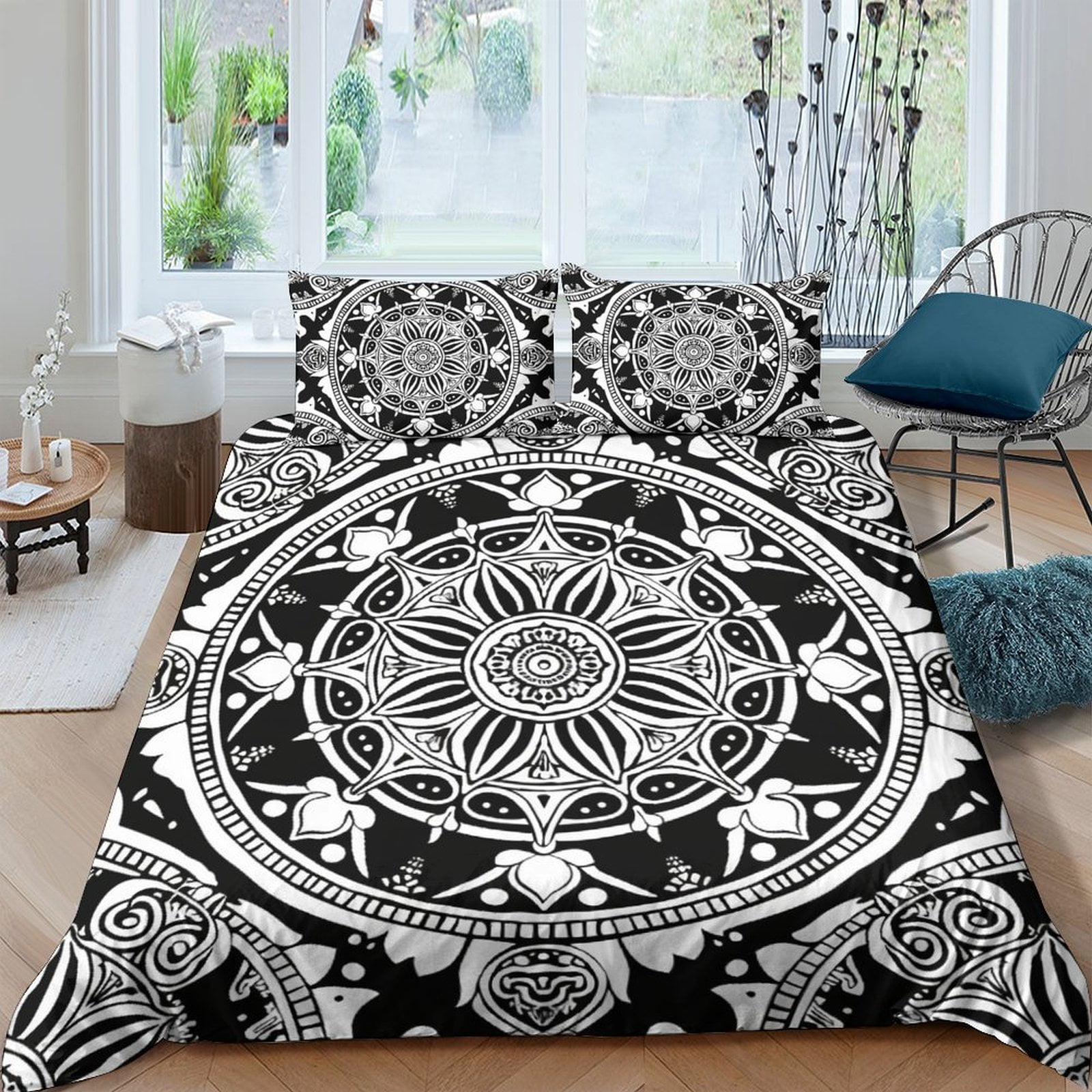 Home Bedclothes Fashion Bedroom Decor Mandala Duvet Cover Set Teen ...