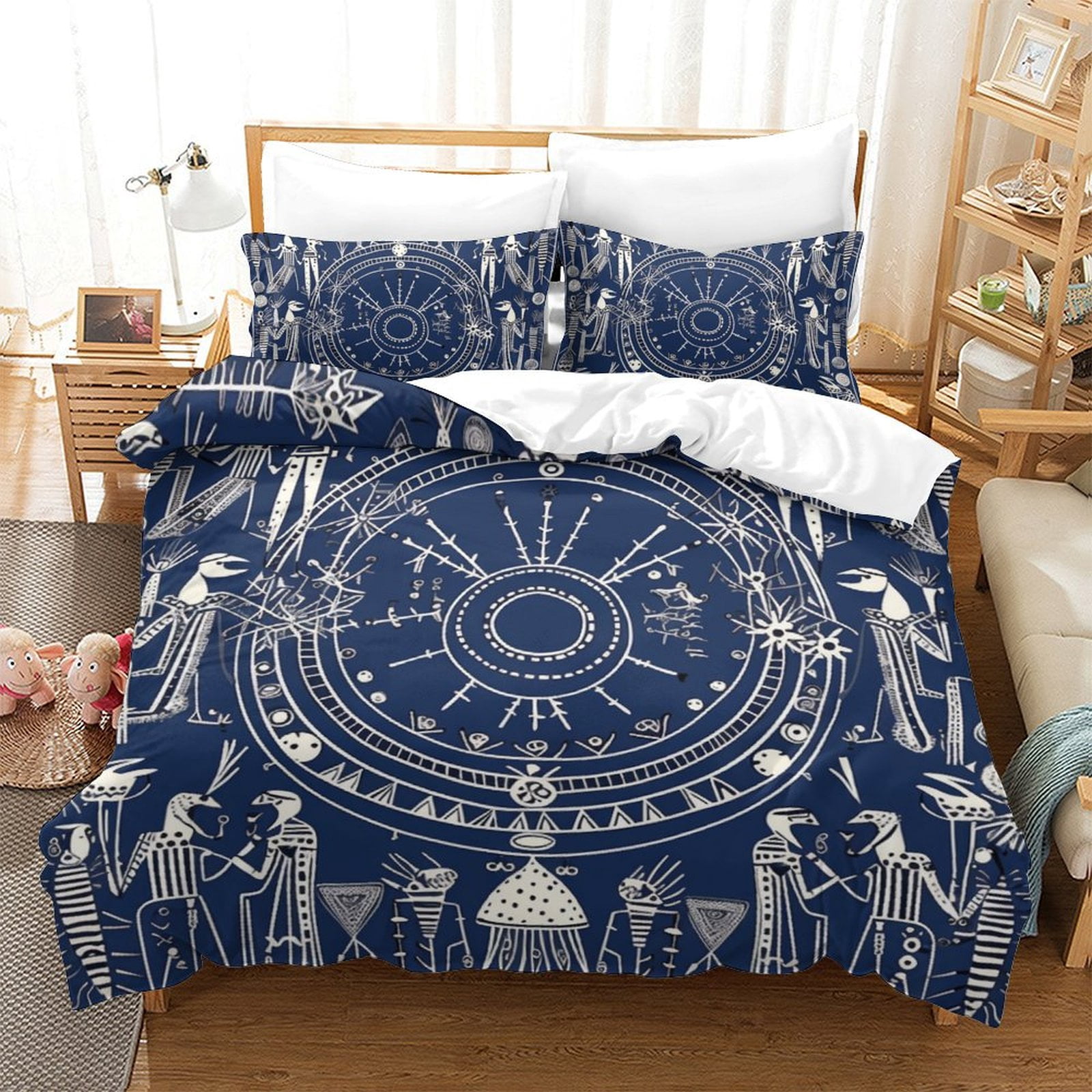 Home Bedclothes Fashion Duvet Cover Quilt Cover Set Bohemian Bedspreads ...