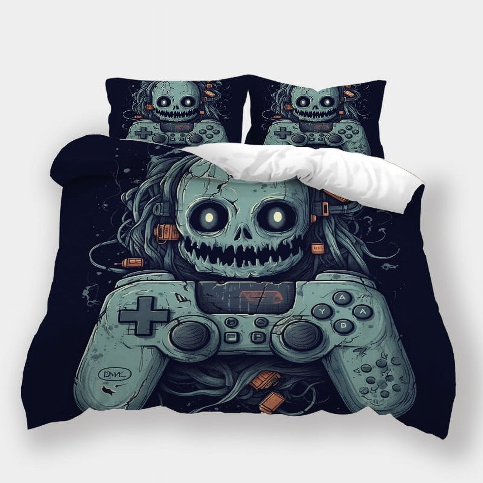 Home Bedclothes Game Controller Printed Comforter Cover Set Teens High ...