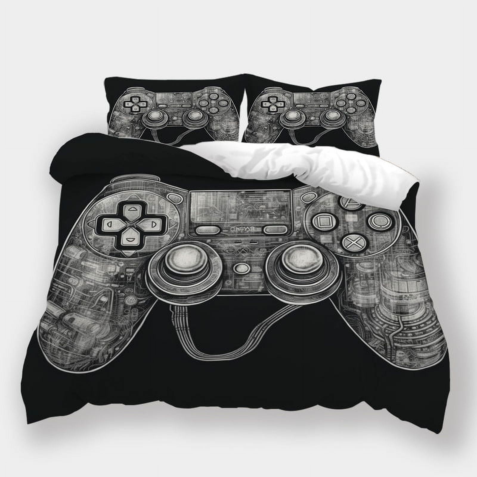 Home Bedclothes Game Controller Printed Comforter Cover Set Teens High ...
