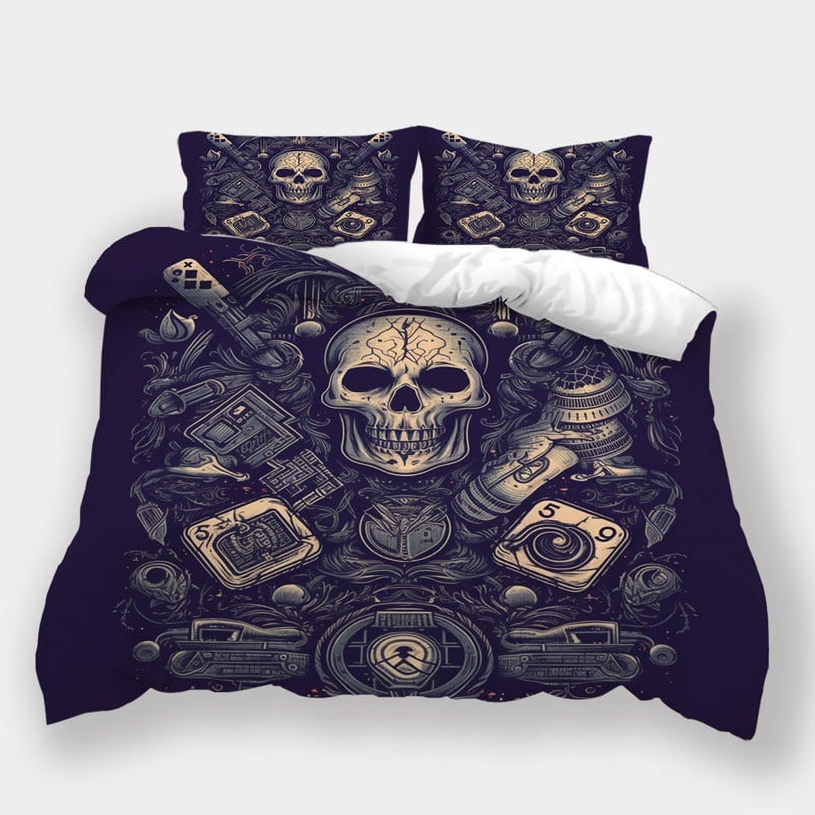 Home Bedclothes Game Handle Printed Comforter Cover Set Kids Adult ...