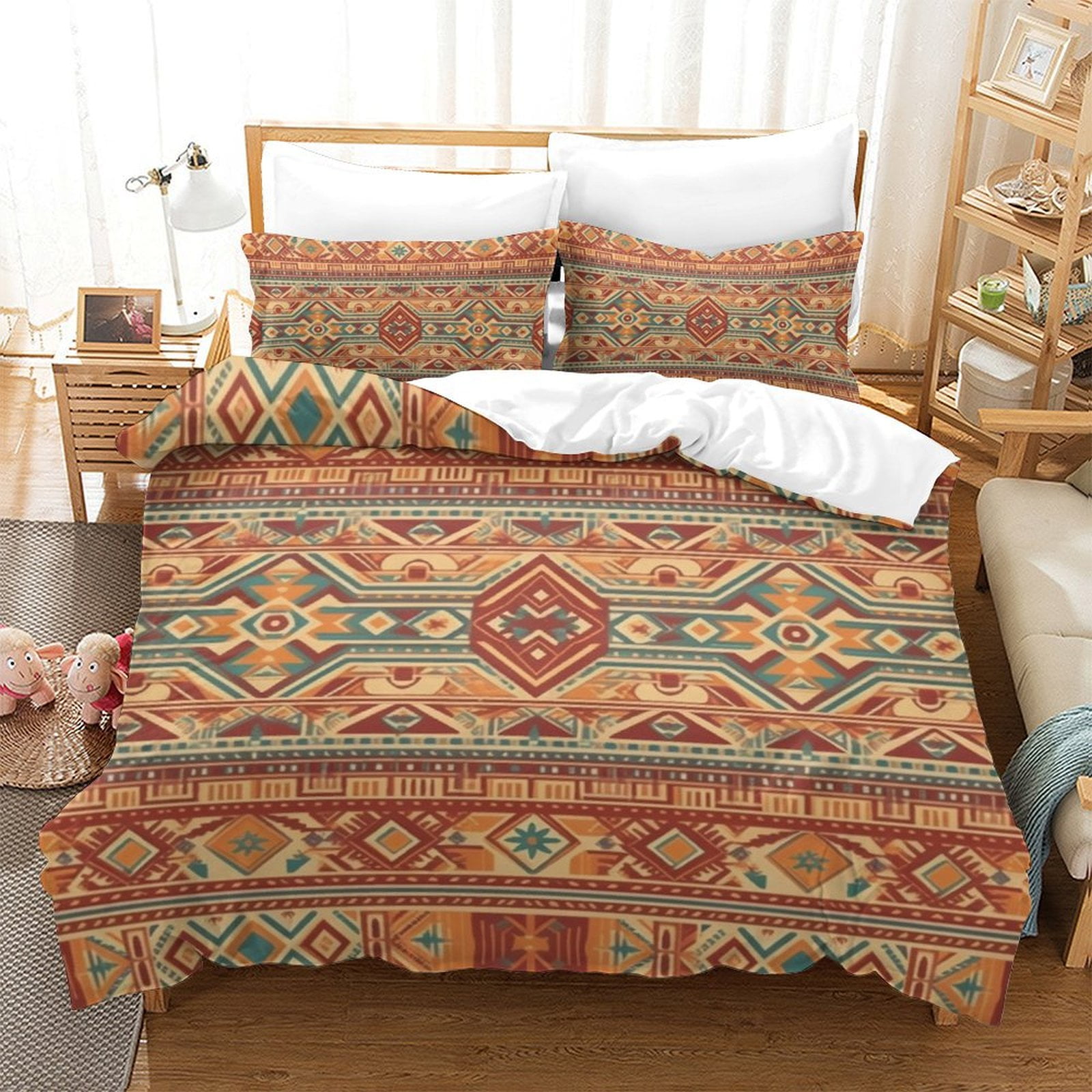 Home Bedding Set Gypsy Style Duvet Cover Set Woman Adult Soft ...