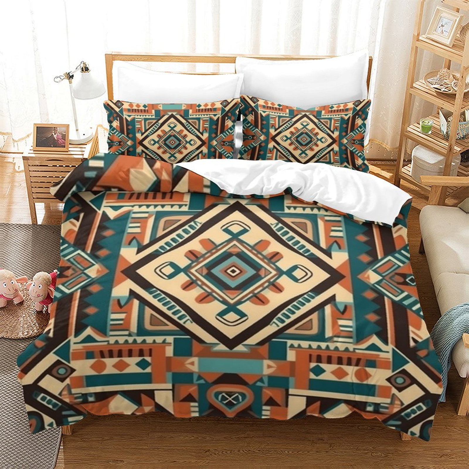 Home Bedding Set Gypsy Style Duvet Cover Set Woman Adult Soft ...