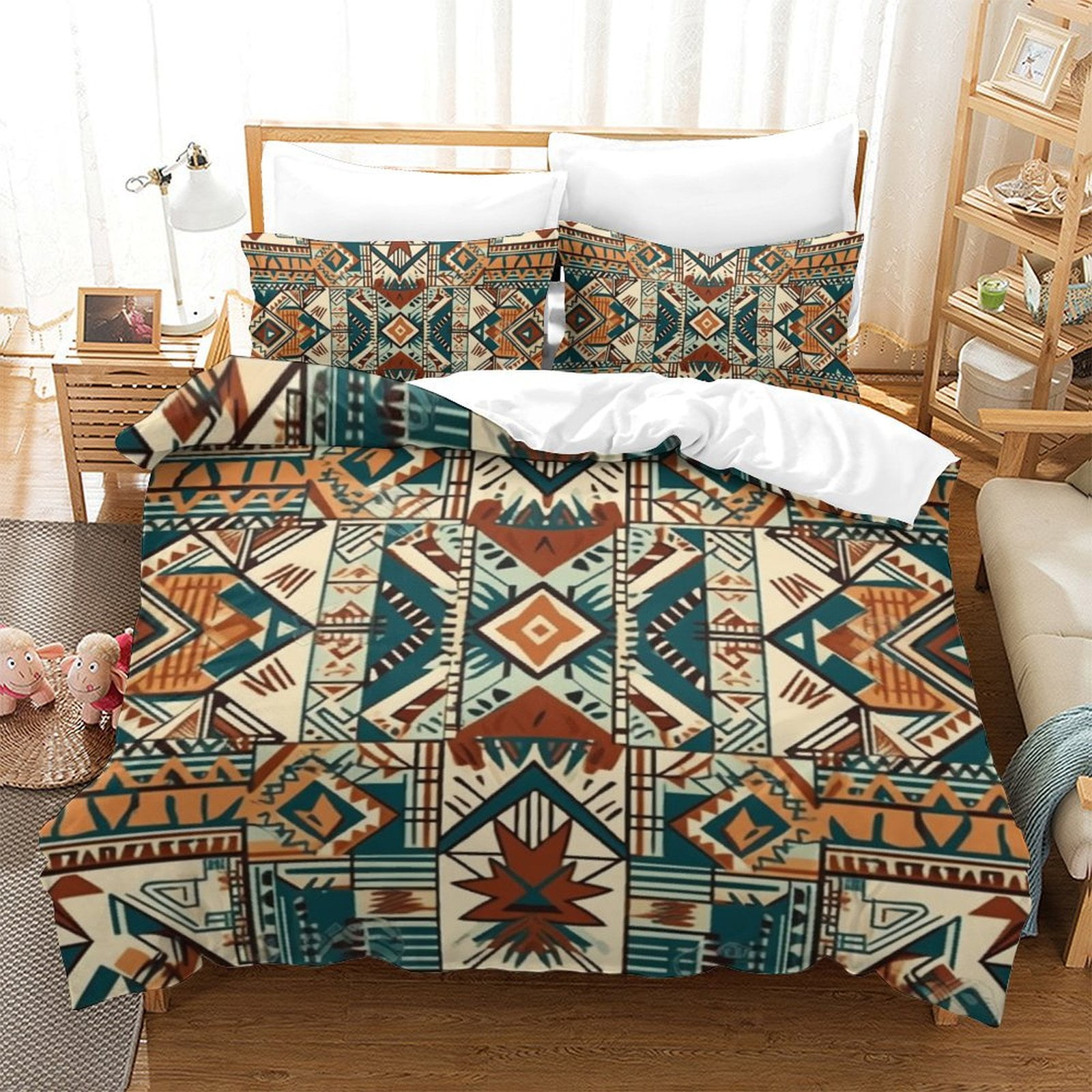 Home Bedding Set Gypsy Style Duvet Cover Set Woman Adult Soft ...