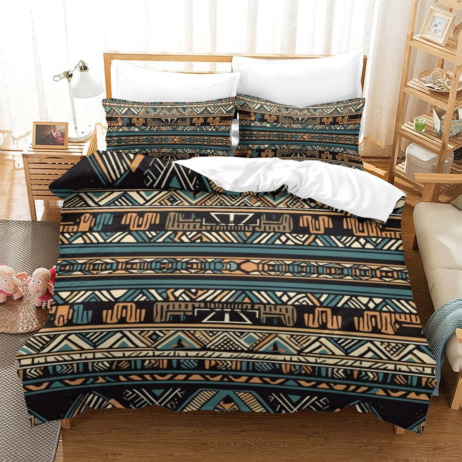 Home Bedding Set Gypsy Style Duvet Cover Set Woman Adult Soft ...