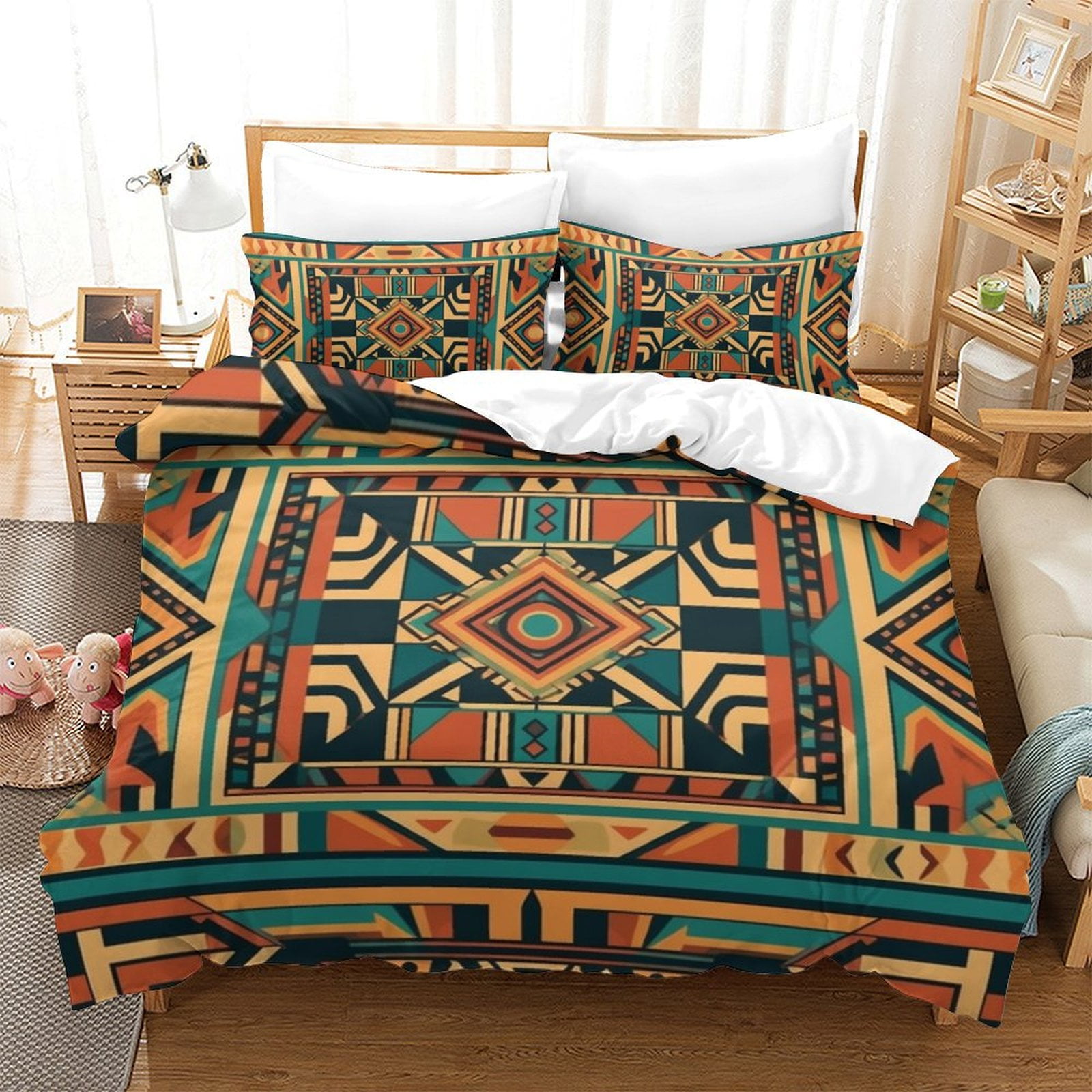 Home Bedding Set Gypsy Style Duvet Cover Set Woman Adult Soft ...