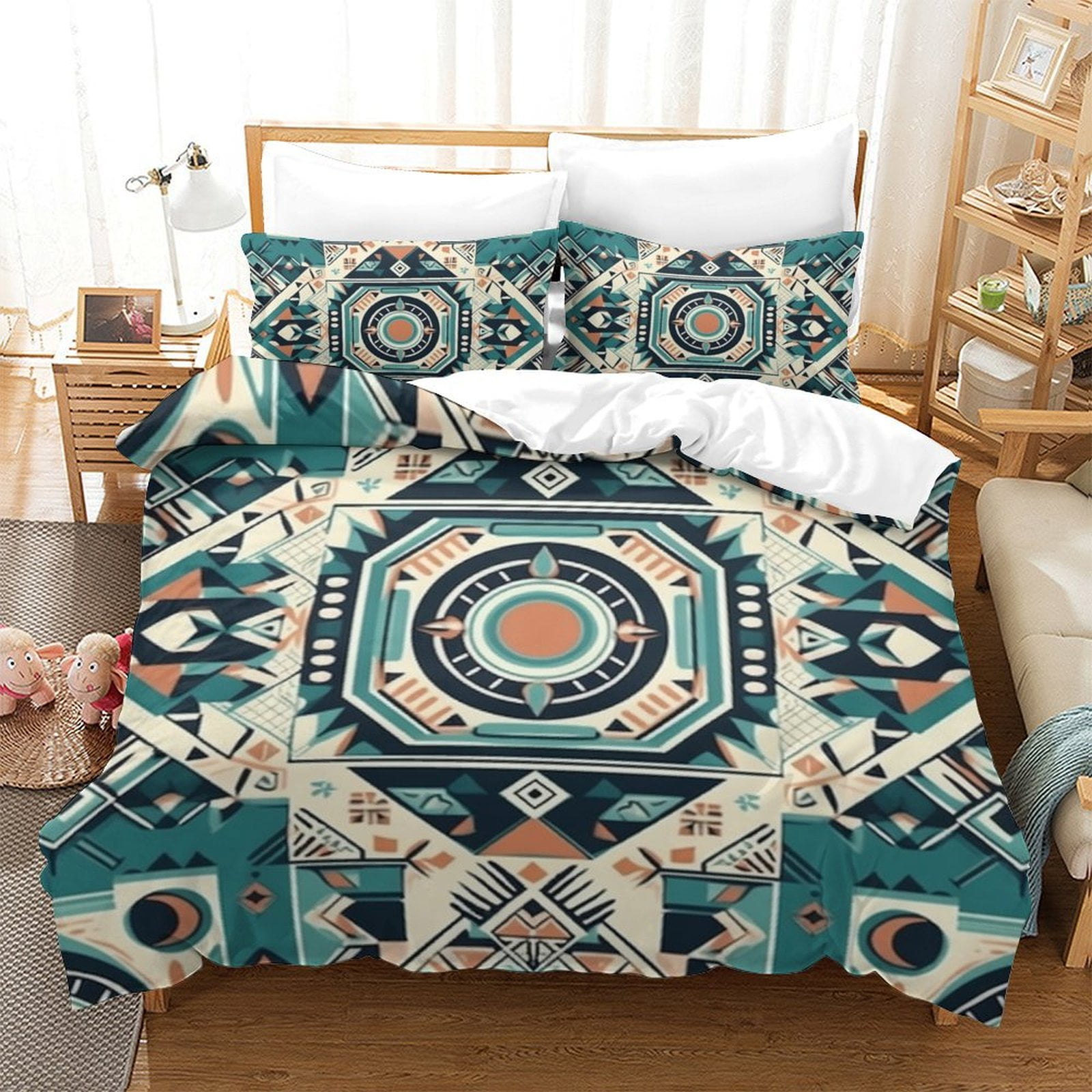 Home Bedding Set Gypsy Style Duvet Cover Set Woman Adult Soft ...