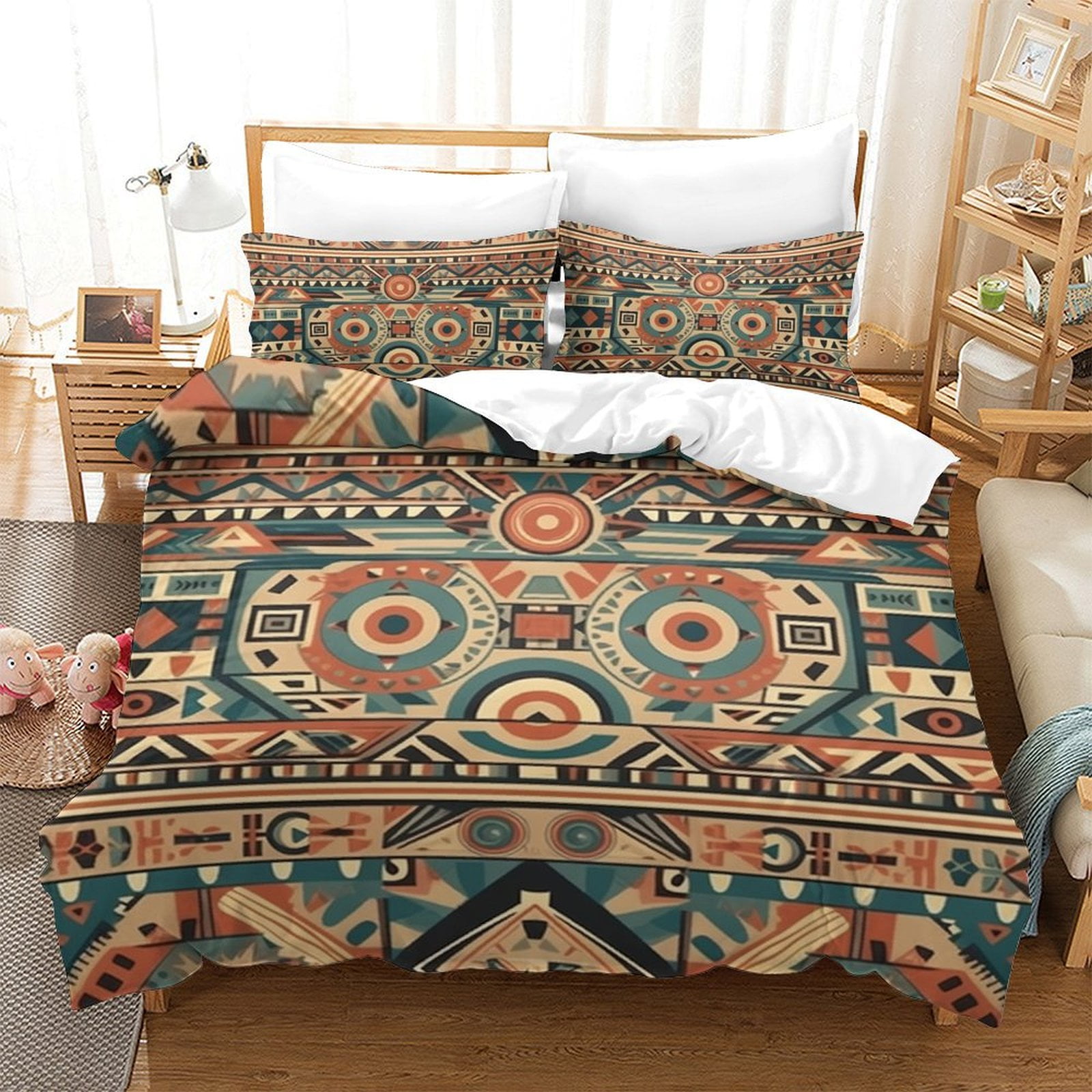 Home Bedding Set Gypsy Style Duvet Cover Set Woman Adult Soft ...