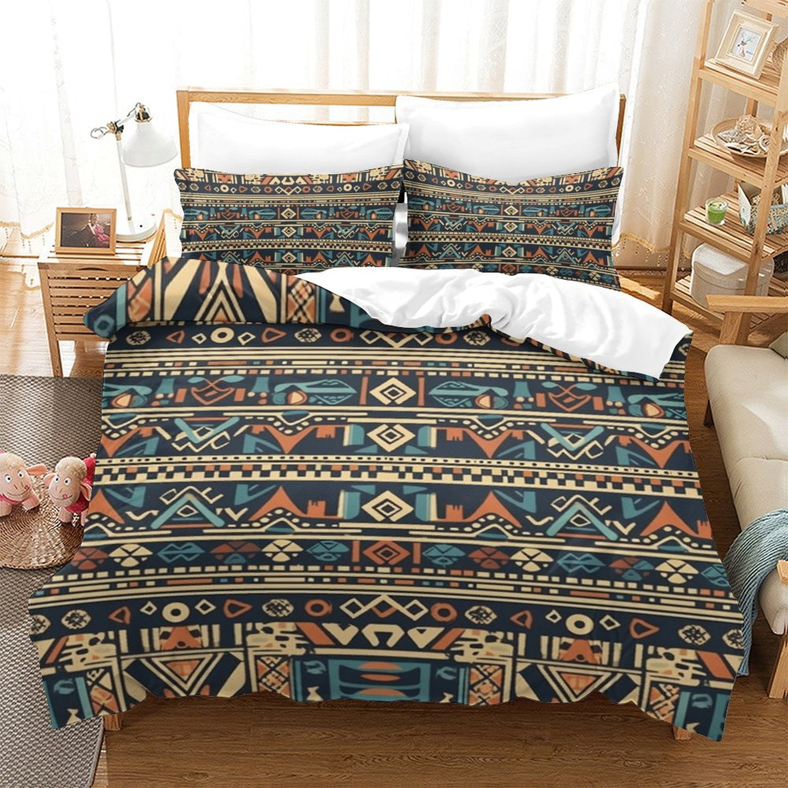 Home Bedding Set Gypsy Style Duvet Cover Set Woman Adult Soft ...
