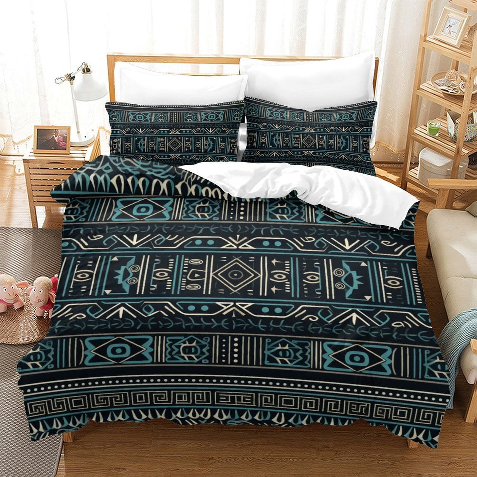 Home Bedding Set Gypsy Style Duvet Cover Set Woman Adult Soft ...