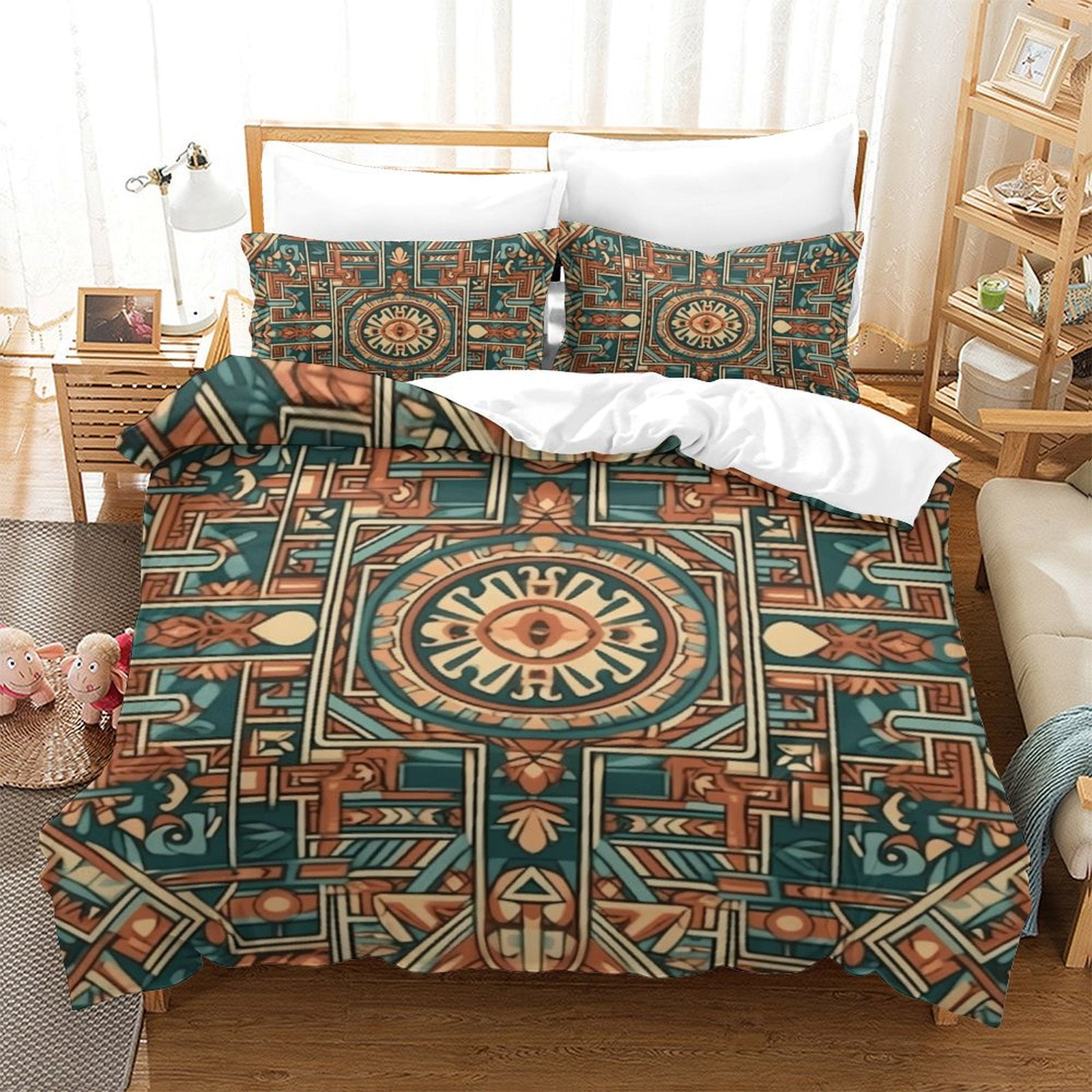 Home Bedding Set Gypsy Style Duvet Cover Set Woman Adult Soft ...