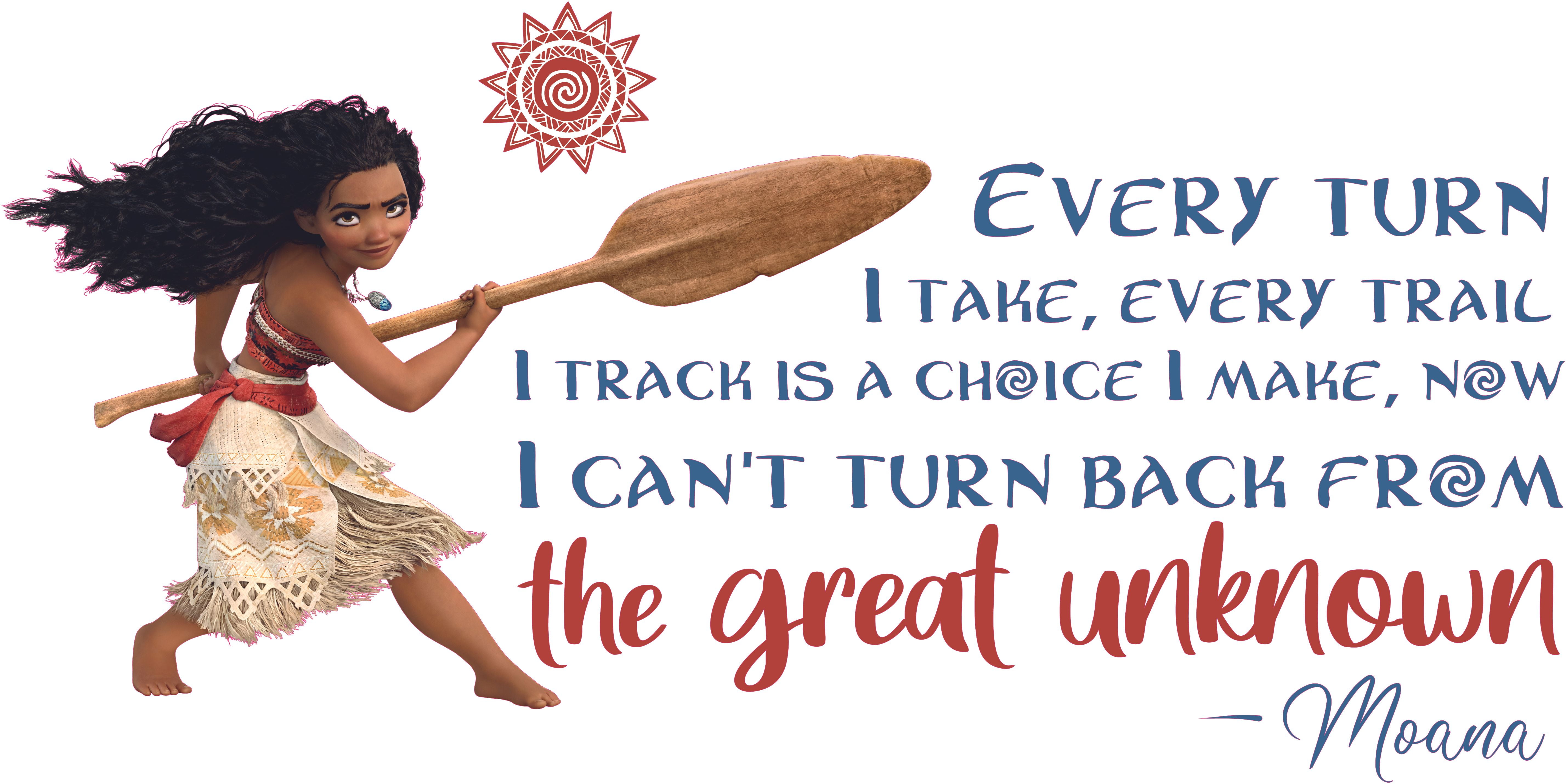 Home Bedroom Living Room Vinyl Moana Adventure Animated Movie Design ...