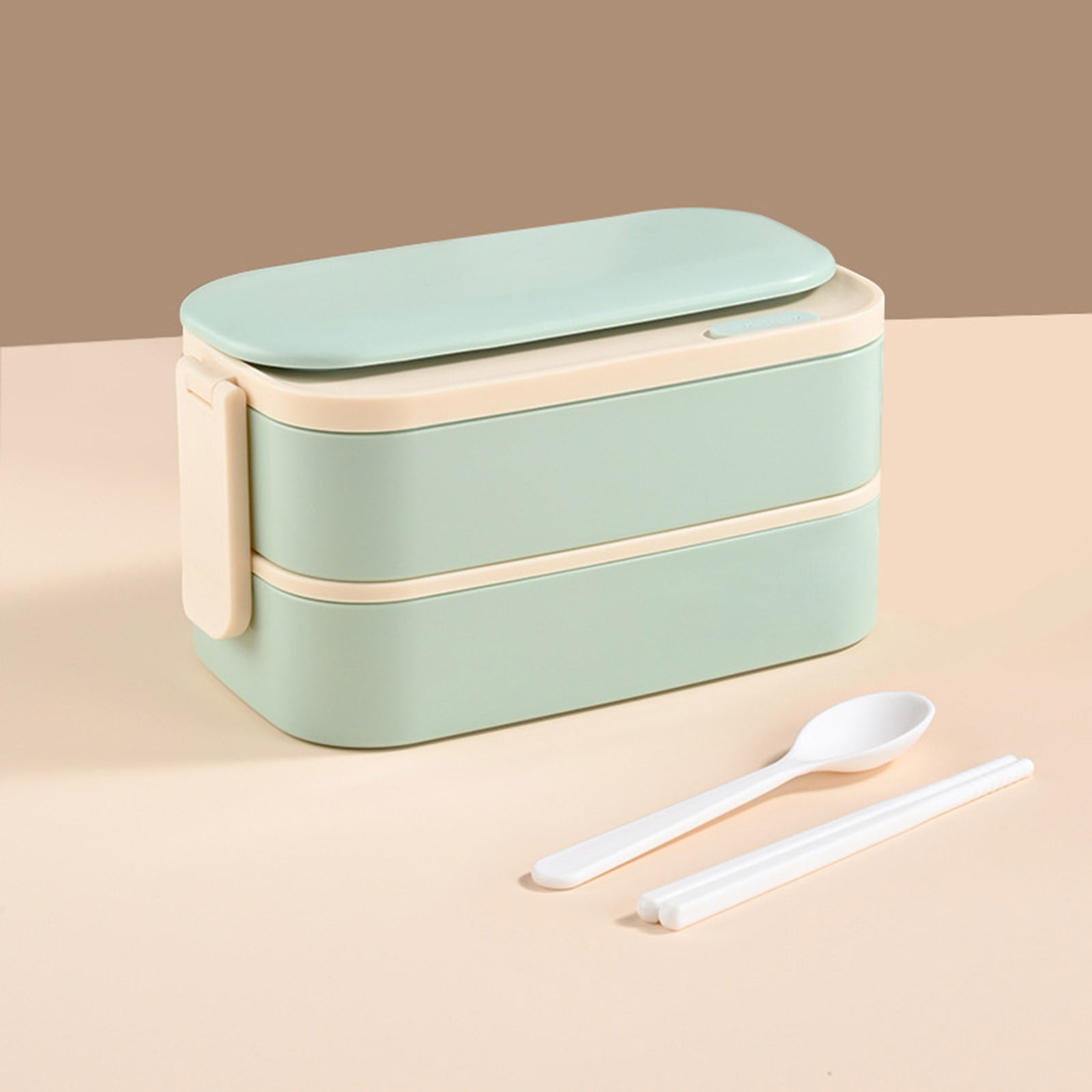 Home Bento Box Adult Lunch Box, Stainless Steel Compartment Lunch Snack ...